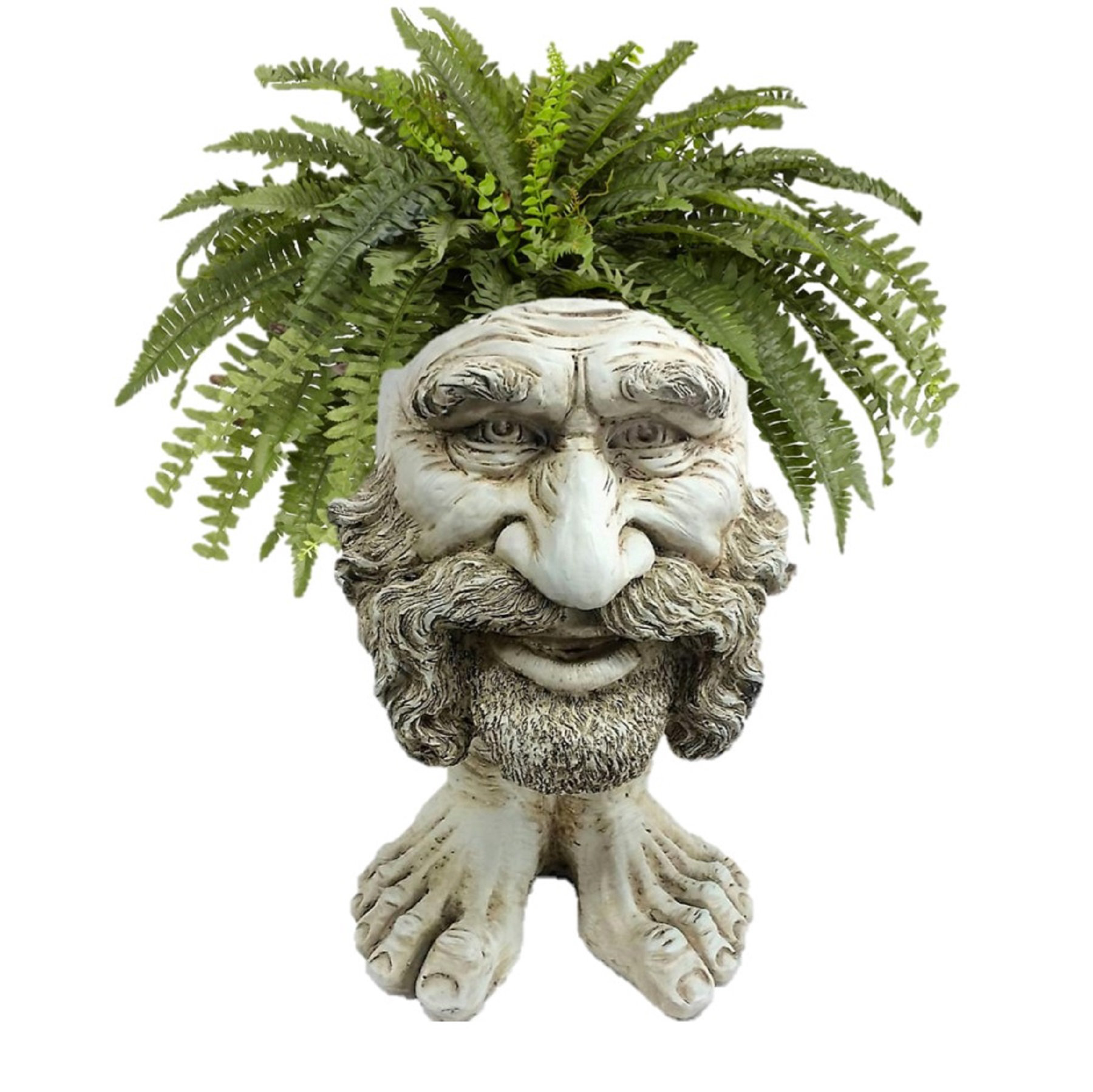 HomeStyles Muggly's Tio "Axle" Face Statue Planter | Wayfair