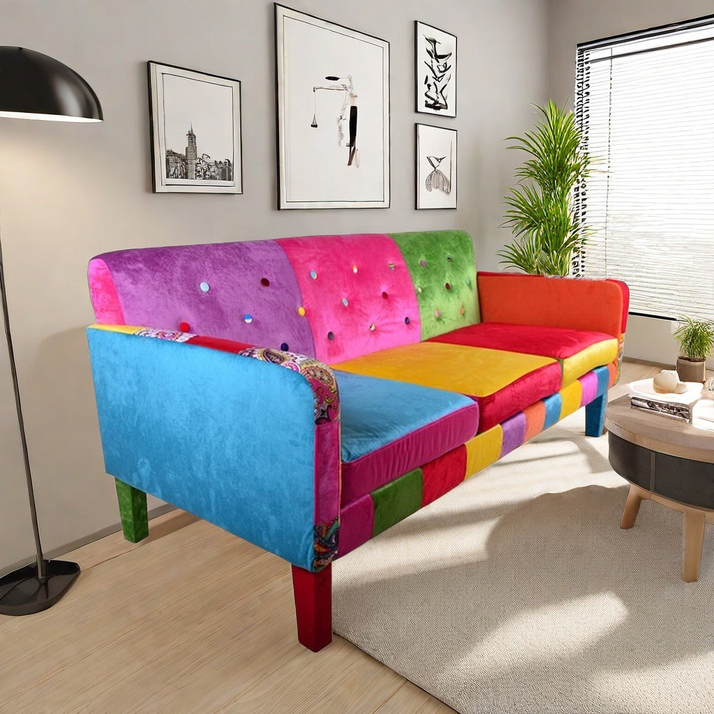 Danbenla design Simple Creative Multi-Color Sofa | Wayfair