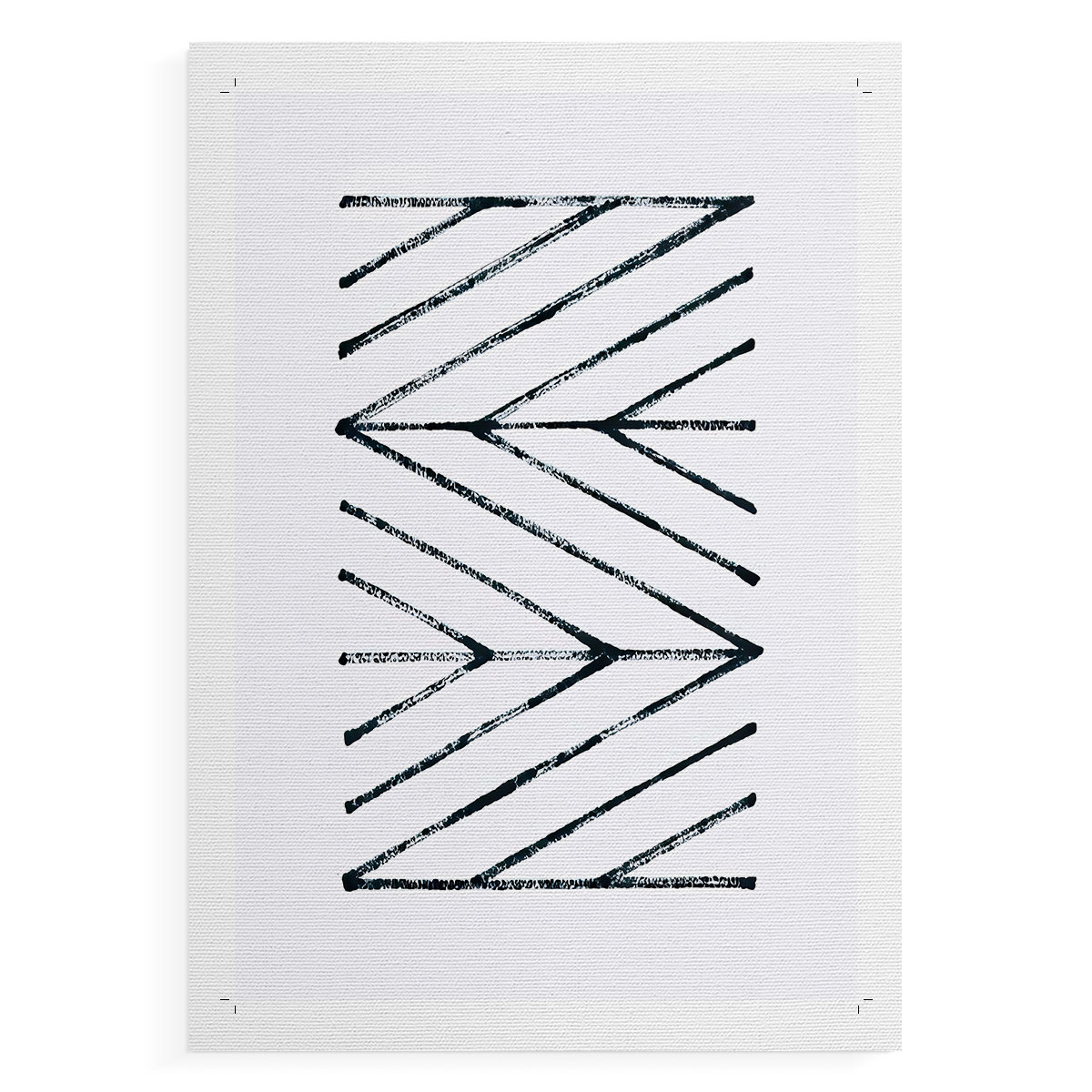 Ebern Designs Geometric Meditation III -Canvas Print Only - NOT FRAMED ...