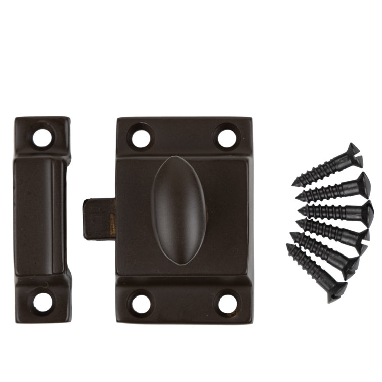 UNIQANTIQ HARDWARE SUPPLY Small Heavy Duty Cabinet Door Latch | Wayfair