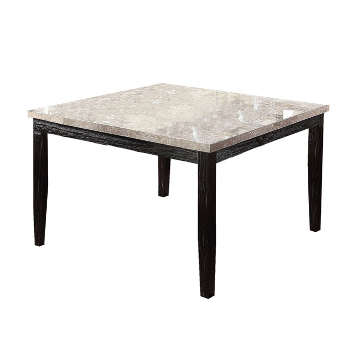Alcott Hill® Wilber Marble Counter Height Dining Table & Reviews | Wayfair