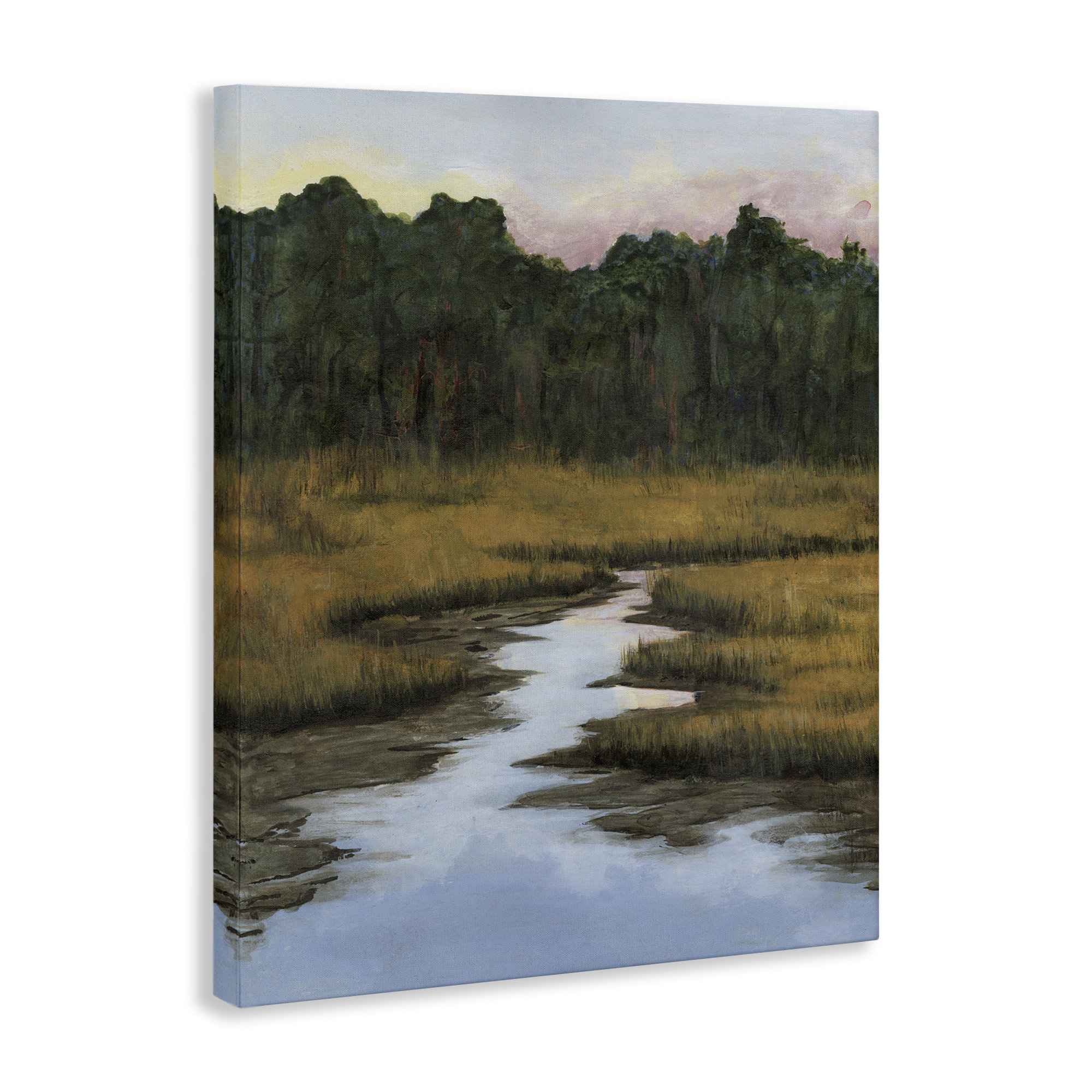Millwood Pines Peaceful River Receding Canvas Wall Art by Grace Popp ...
