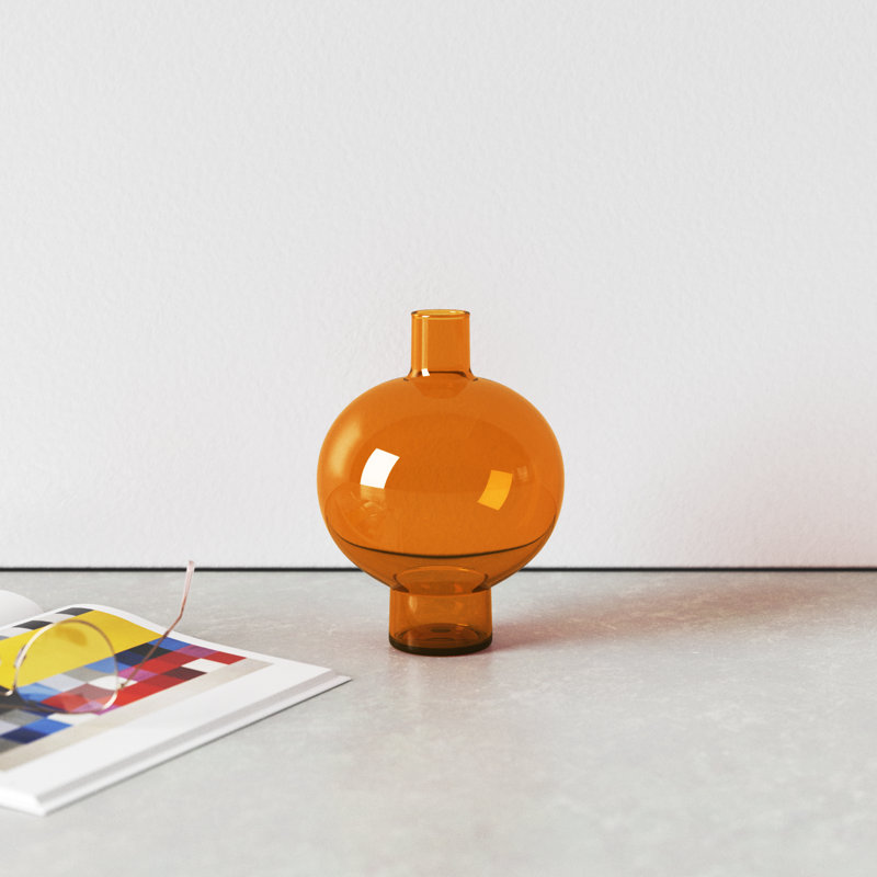 AllModern Geri Glass Table Vase & Reviews | Wayfair
