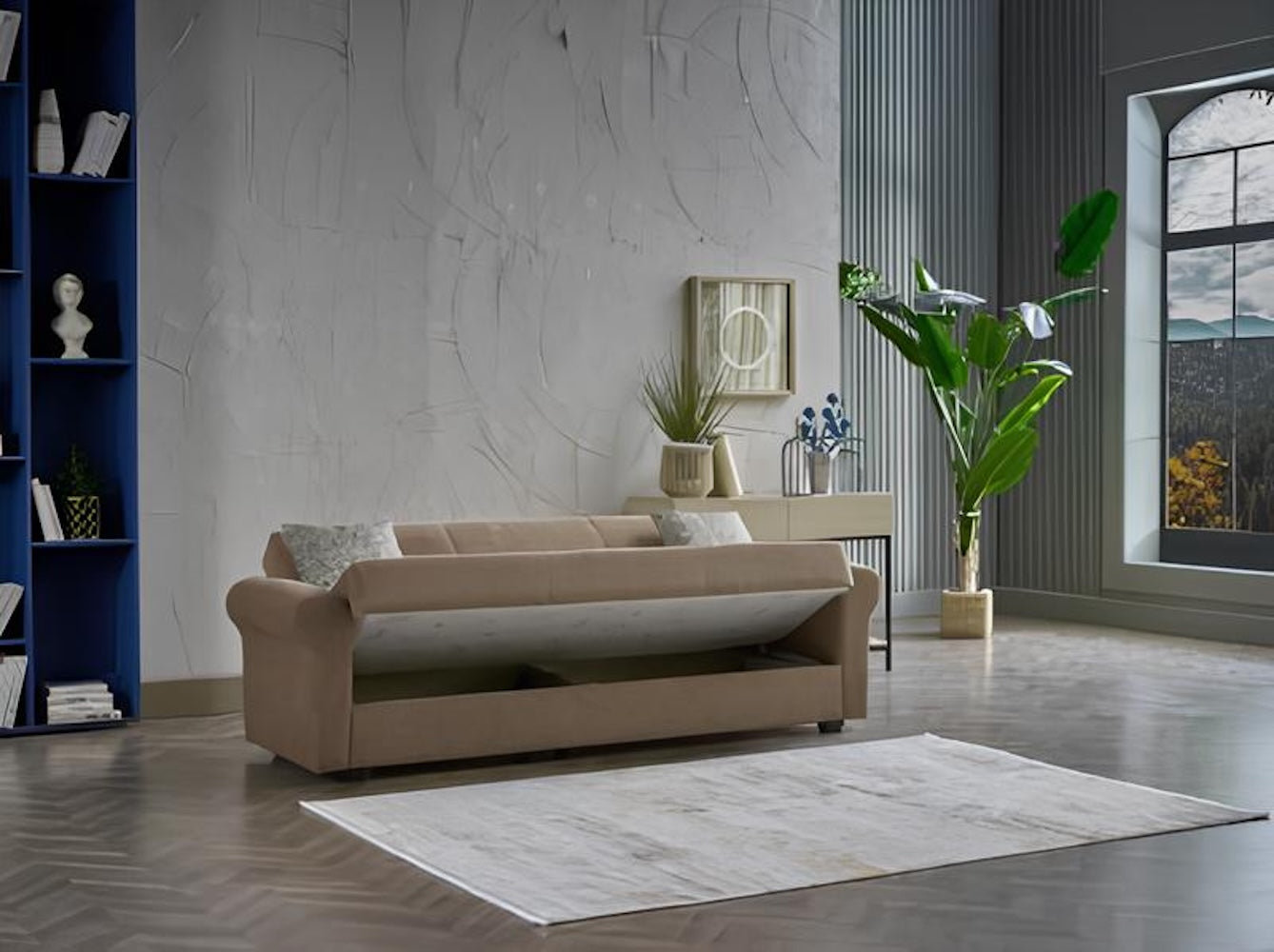 Lark Manor™ Elita 3 Seat Sleeper Koopsi Basic Brown | Wayfair