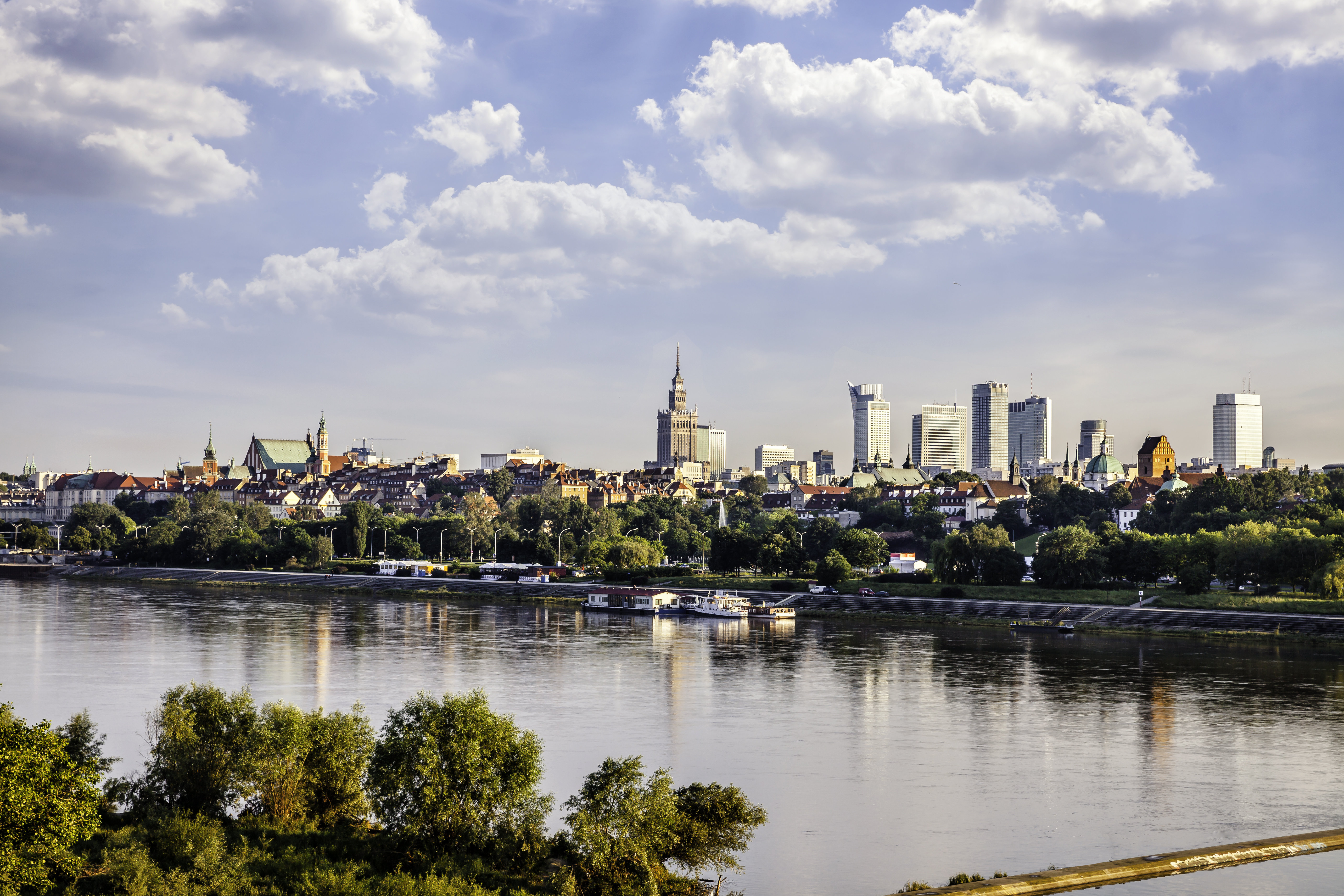 17 Stories Maquel Warsaw Downtown by Filip Warulik - Wrapped Canvas ...