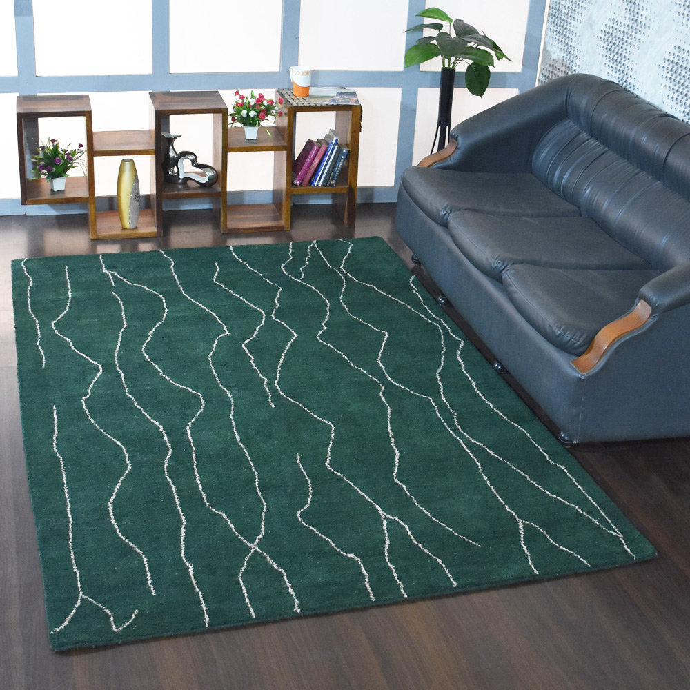 Foundry Select Wilbrecht HAND KNOTTED LOOM SILK ECO-FRIENDLY AREA RUGS ...