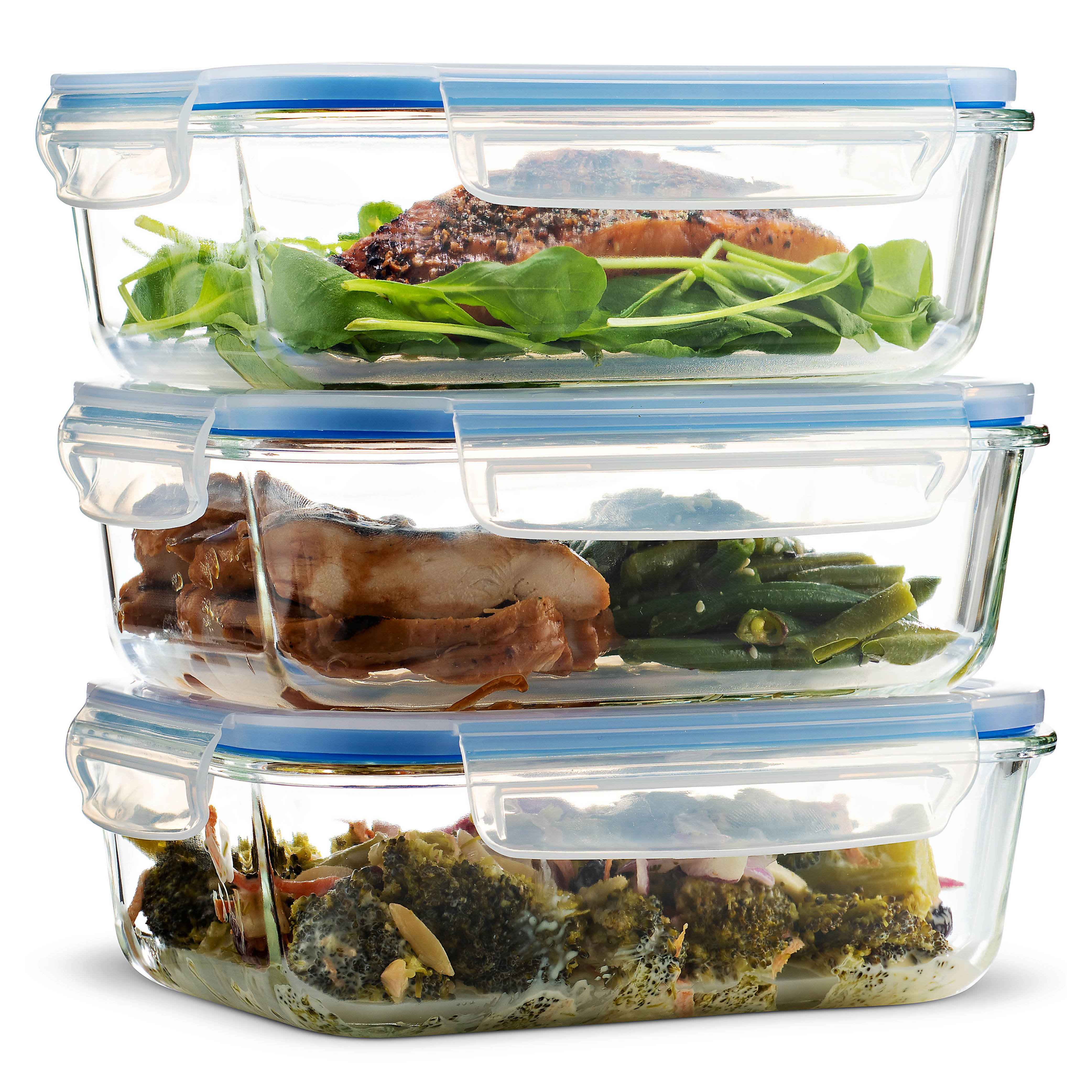 Rebrilliant Boatner Food Storage - Set of 3 Containers and 3 Lids ...