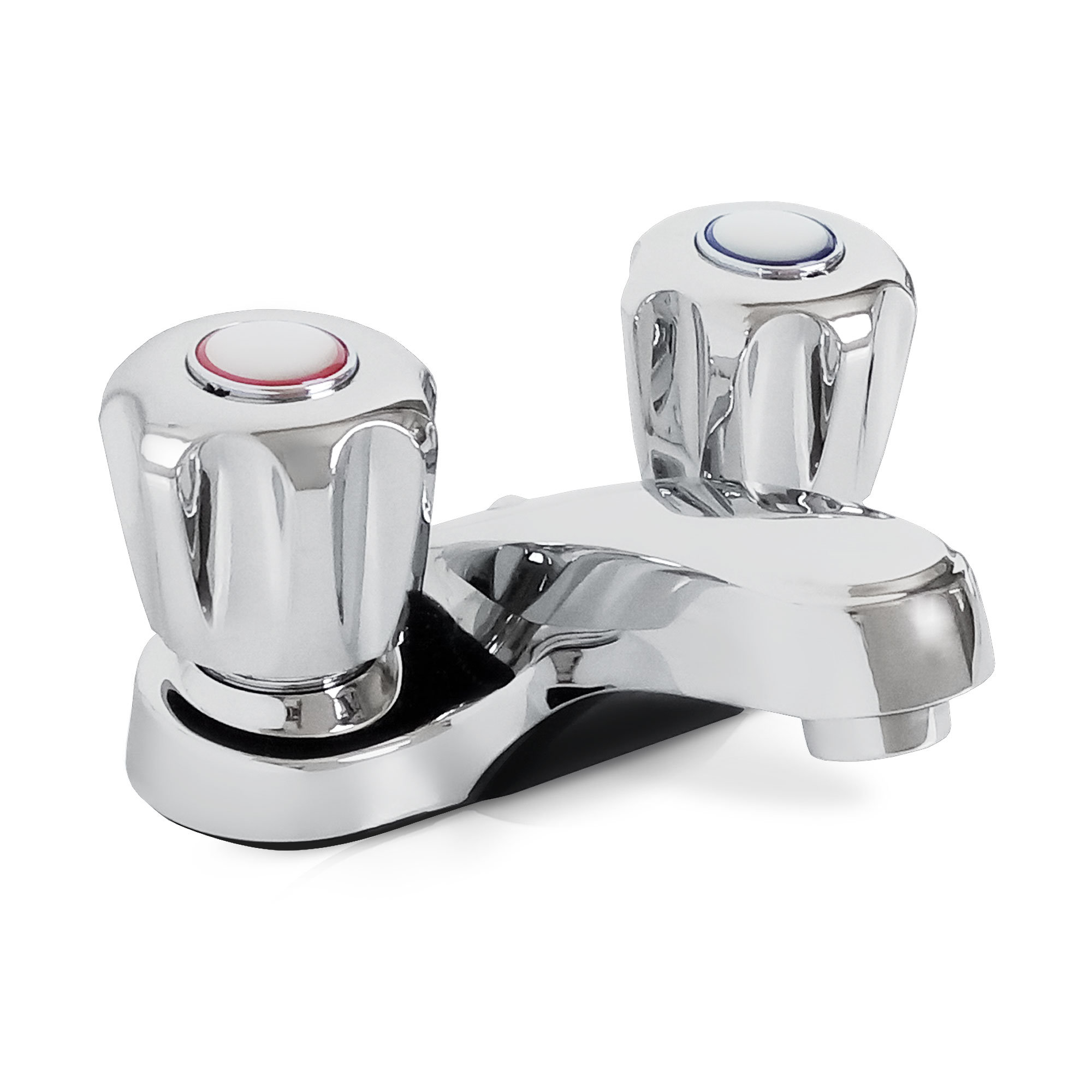 Plumb Tech Bathroom Faucets 2-handle Bathroom Faucet with Drain ...