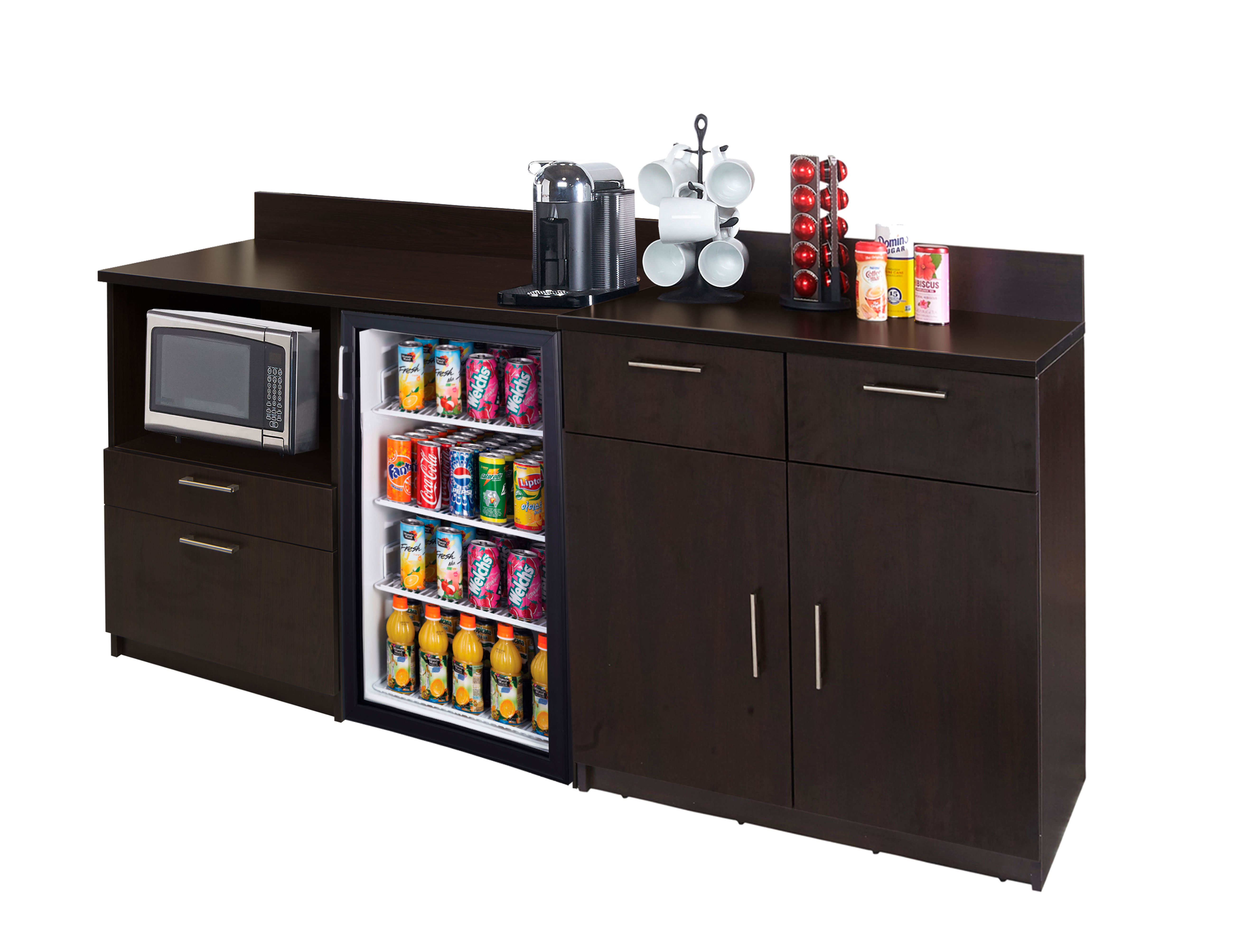 Breaktime Commercial Grade Coffee Kitchen Lunch Room Cabinets Fully ...