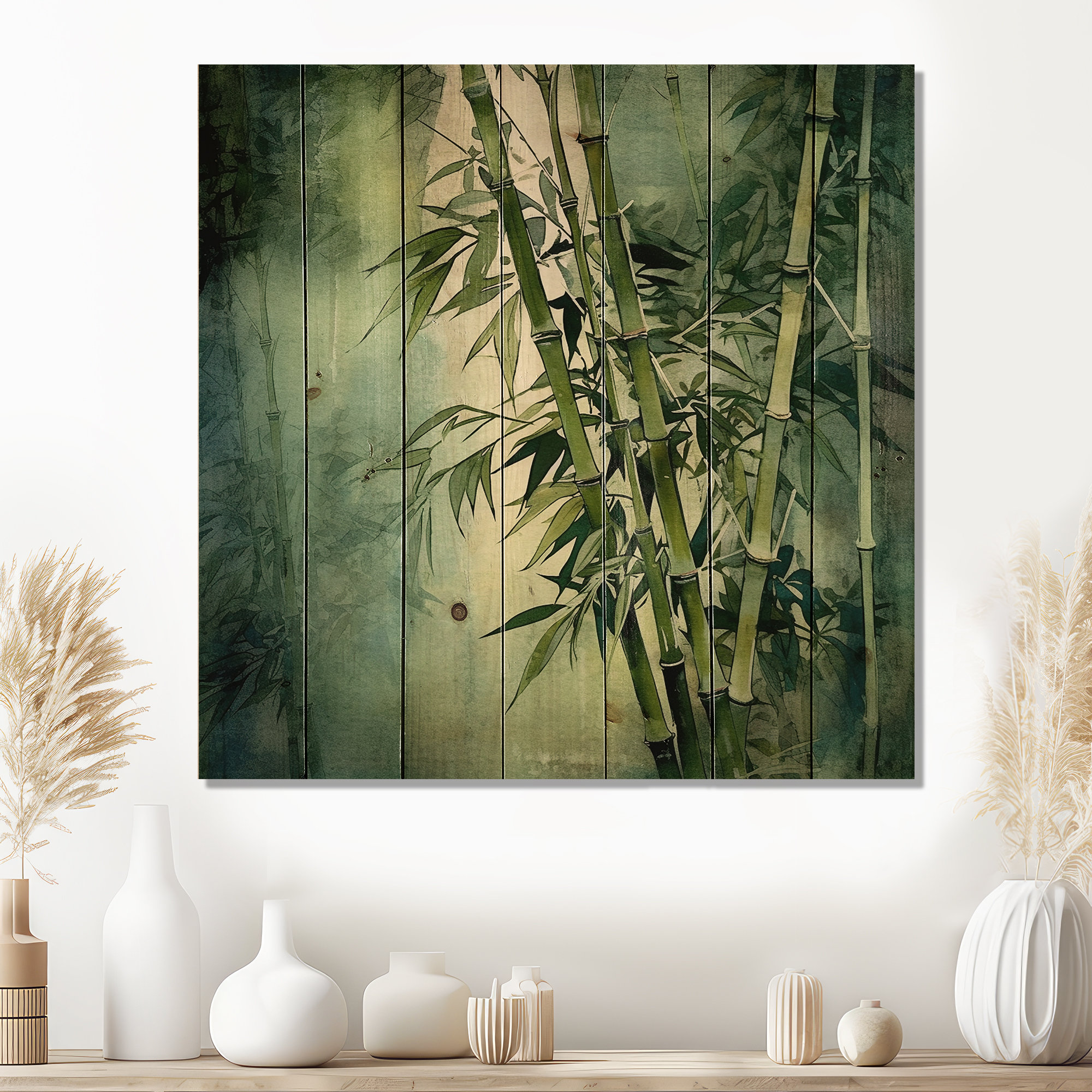 Bay Isle Home™ Bamboo Forest Intesed Field I - Bamboo Wood Wall Art On ...