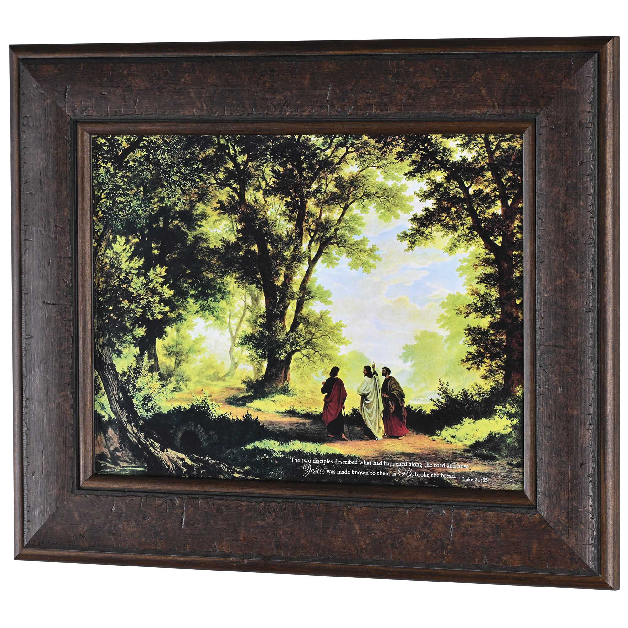 Canora Grey Way to Emmaus Luke 24:35 - Single Picture Frame Graphic Art ...