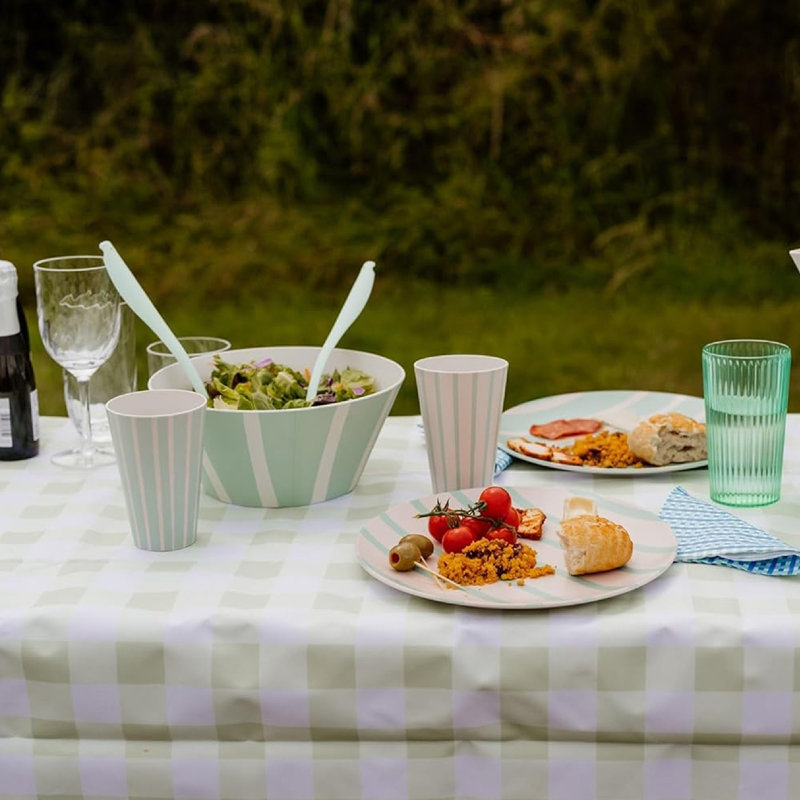 17 Stories Thurlestone 16 Piece Picnic Tableware Set | Wayfair.co.uk