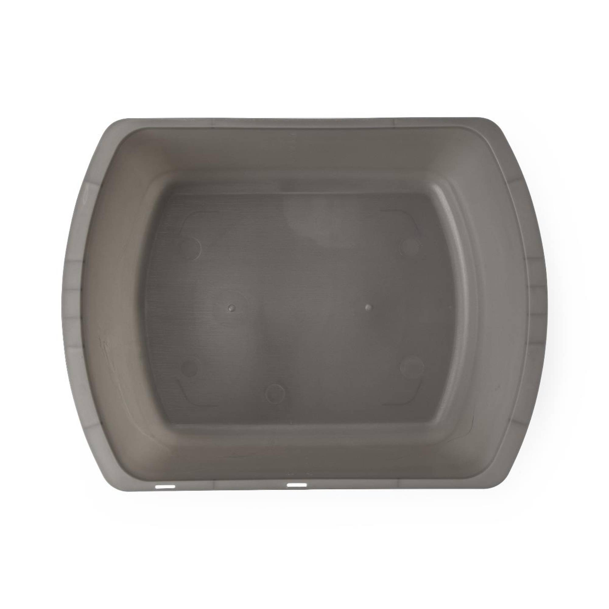 Medline Rectangular Washbasin, 6 Qt., Graphite | Wayfair
