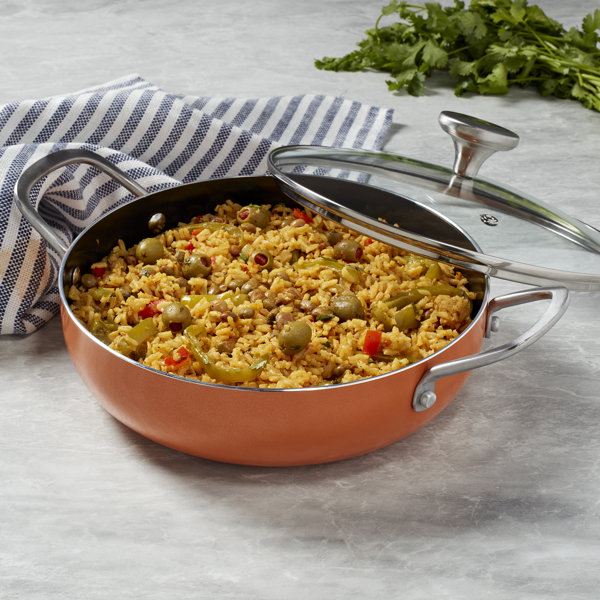 INFUSE Latin Non-Stick Aluminum Covered Caldero Saute Pan & Reviews ...