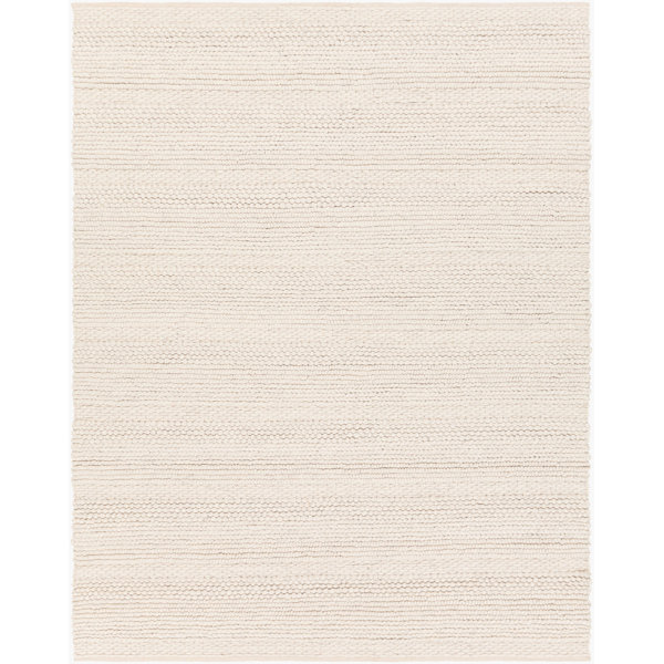 Zekia Handwoven Wool Ivory Area Rug & Reviews | Joss & Main