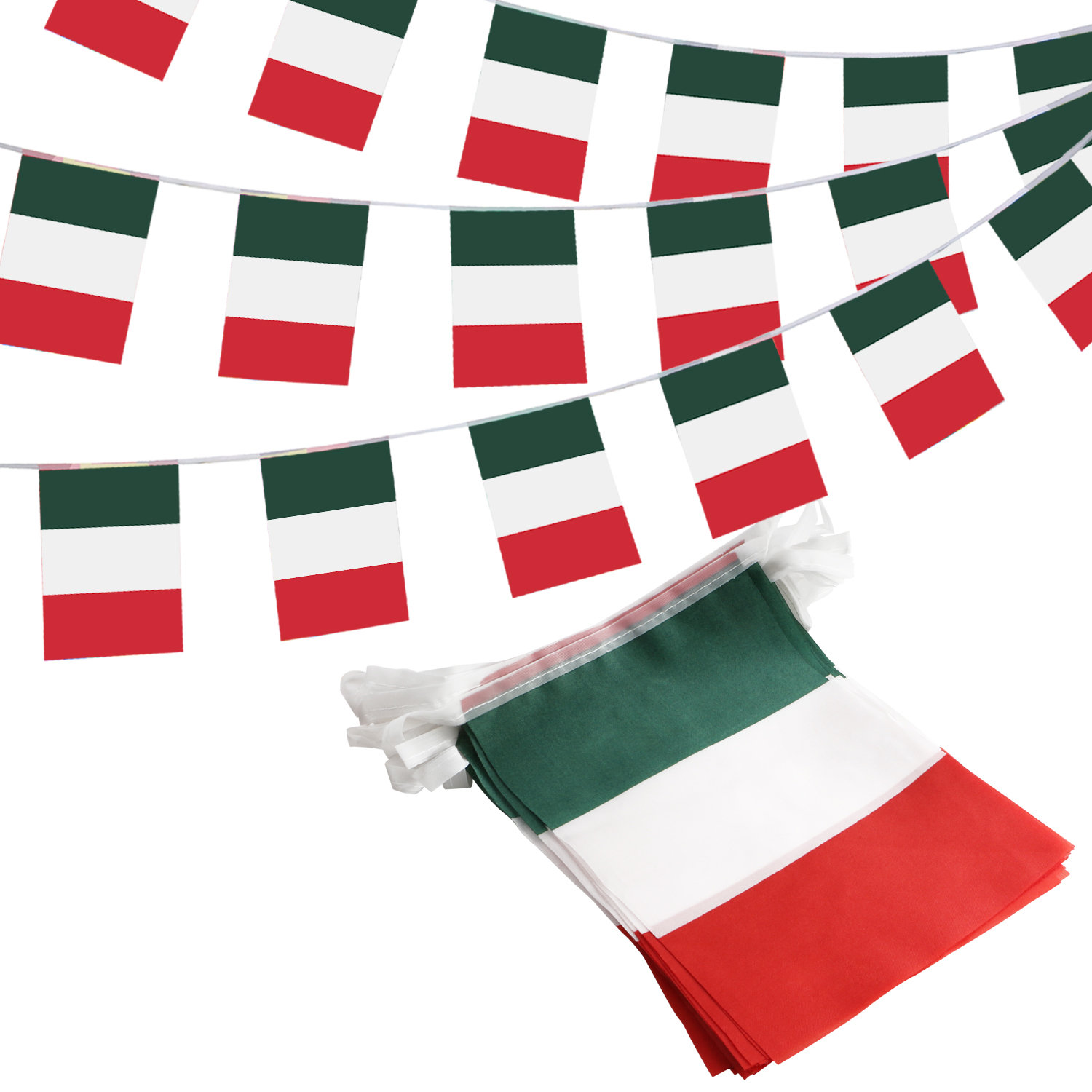 Trinx Italy Italian Republic String Pennant Flags - Patriotic Events ...