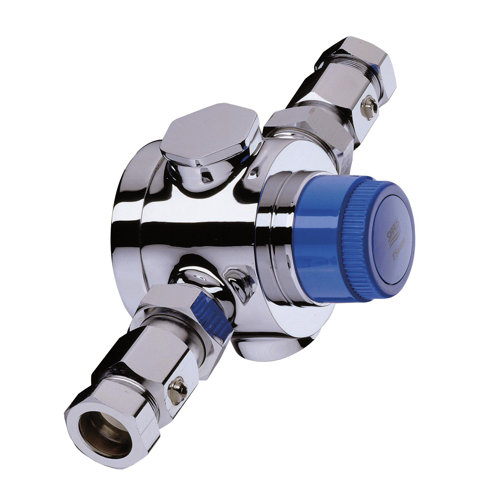 Bristan 22mm Mixing Single Exposed Thermostatic Shower Valve | Wayfair ...