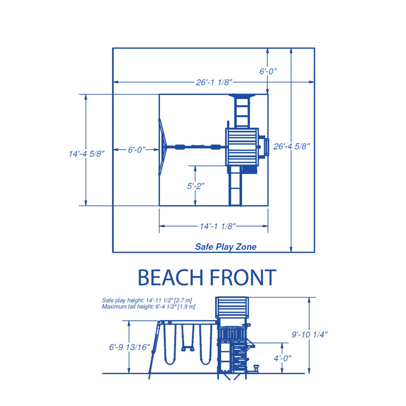 Beach Front Wooden Swing Set Backyard Discovery at Kelly Duppstadt blog