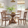 Sand & Stable™ Steph Solid Wood Dining Set & Reviews | Wayfair
