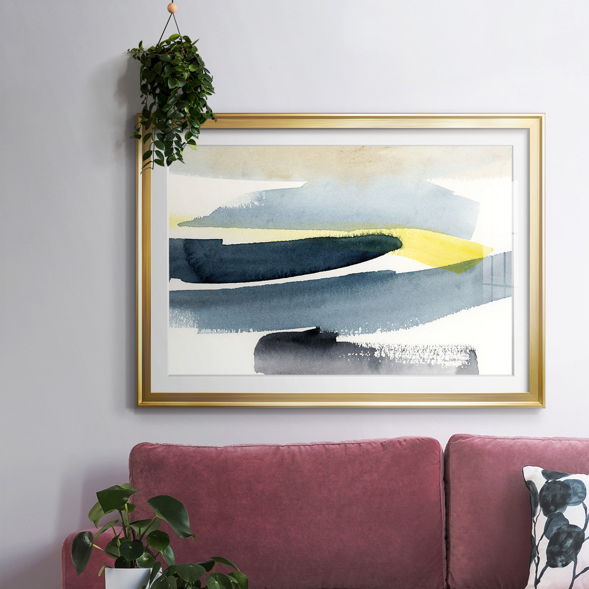 Wrought Studio Peeking Sunshine II-FramedFramed Print W Beveled Matt ...