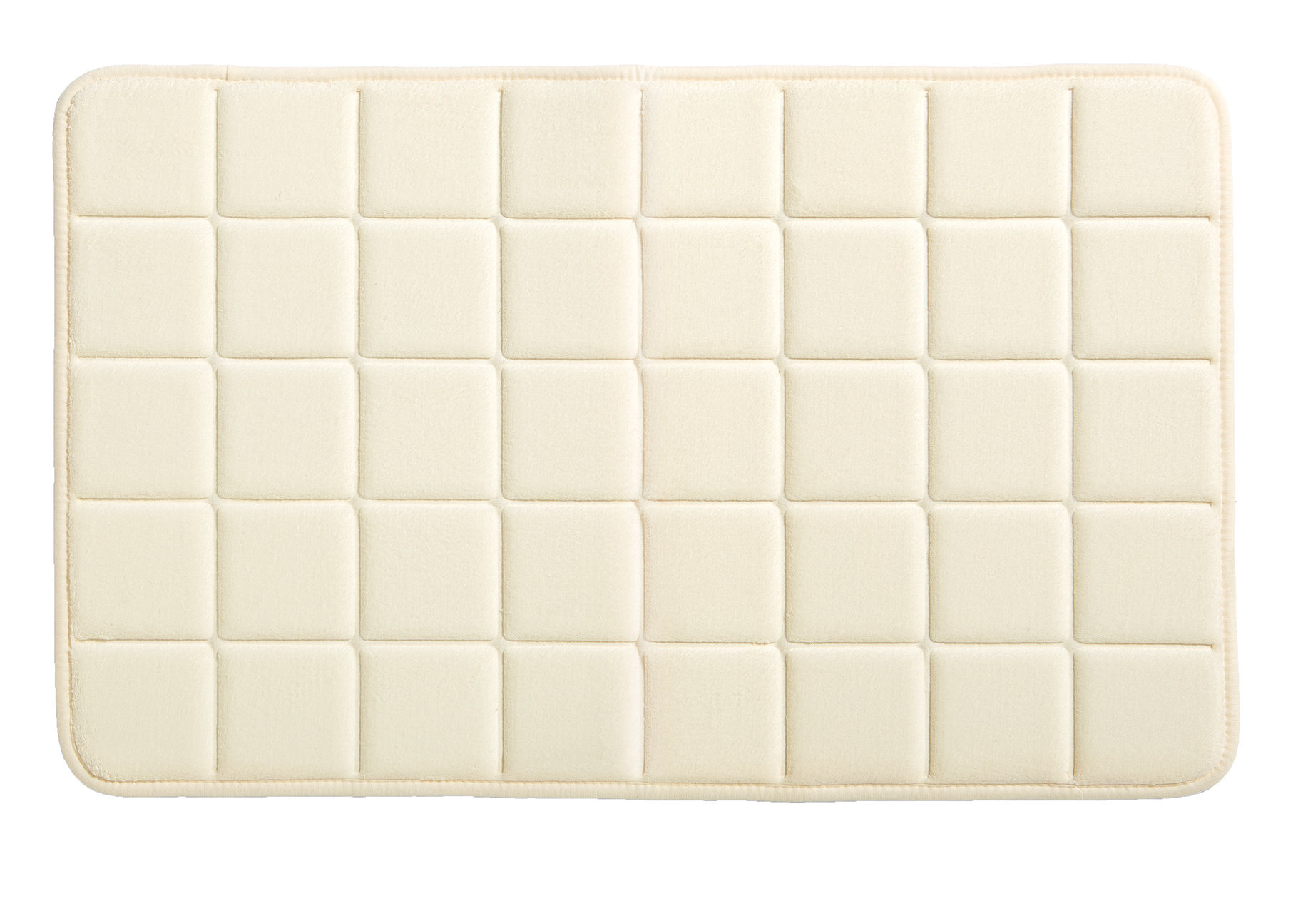 Sunham Home Fashions Sears Windowpane Bath Rug | Wayfair