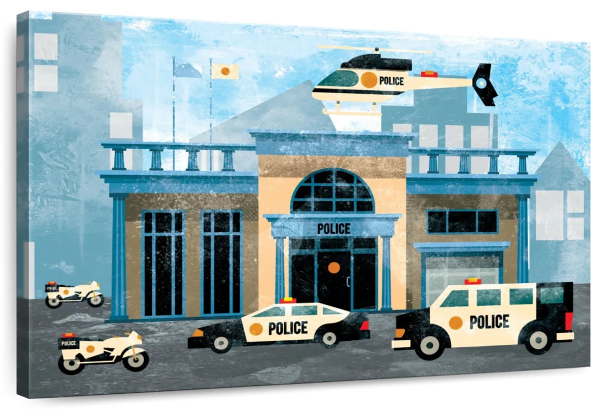 Winston Porter Police Department Poster | Wayfair