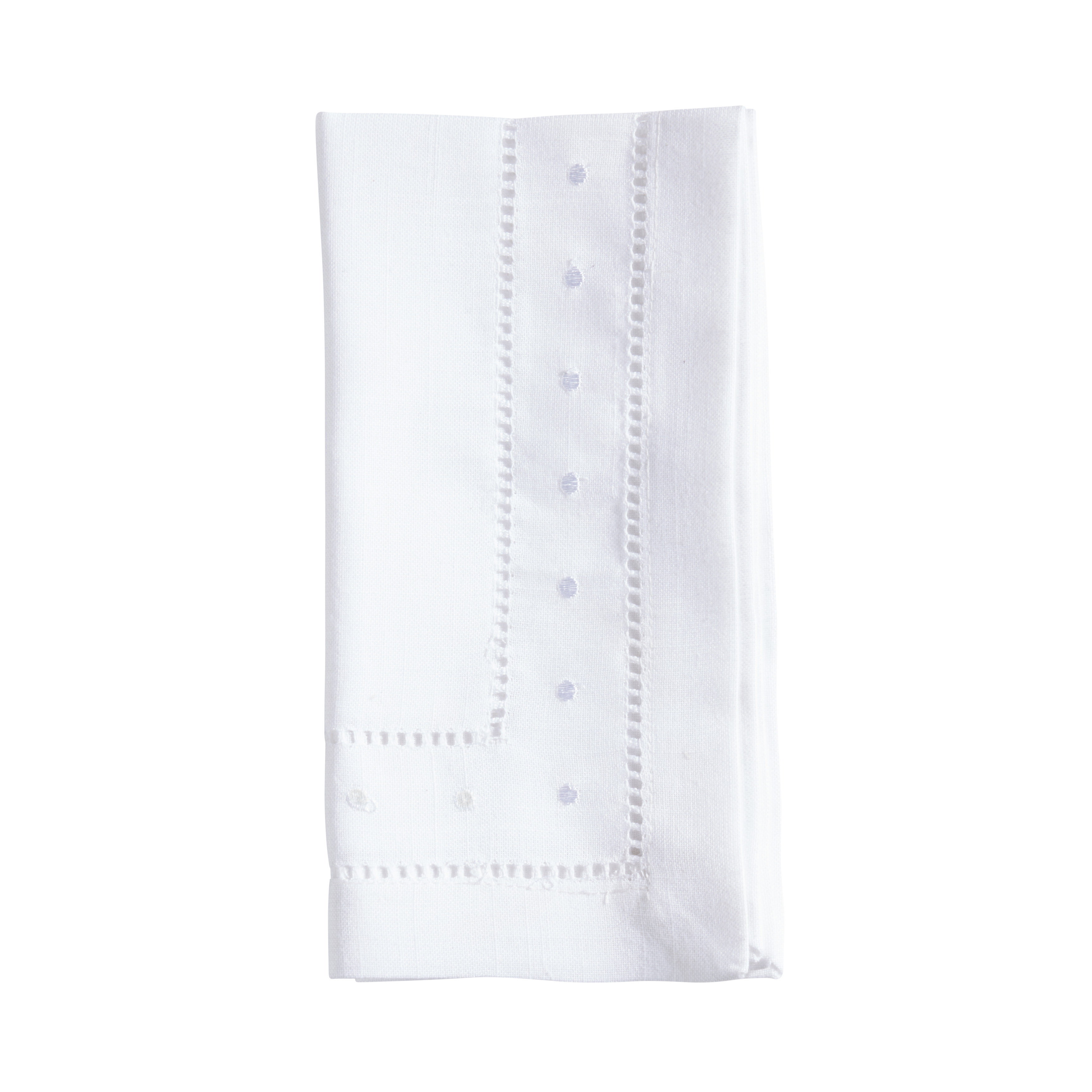 Saro Polyester No Pattern Rectangle Napkin | Wayfair