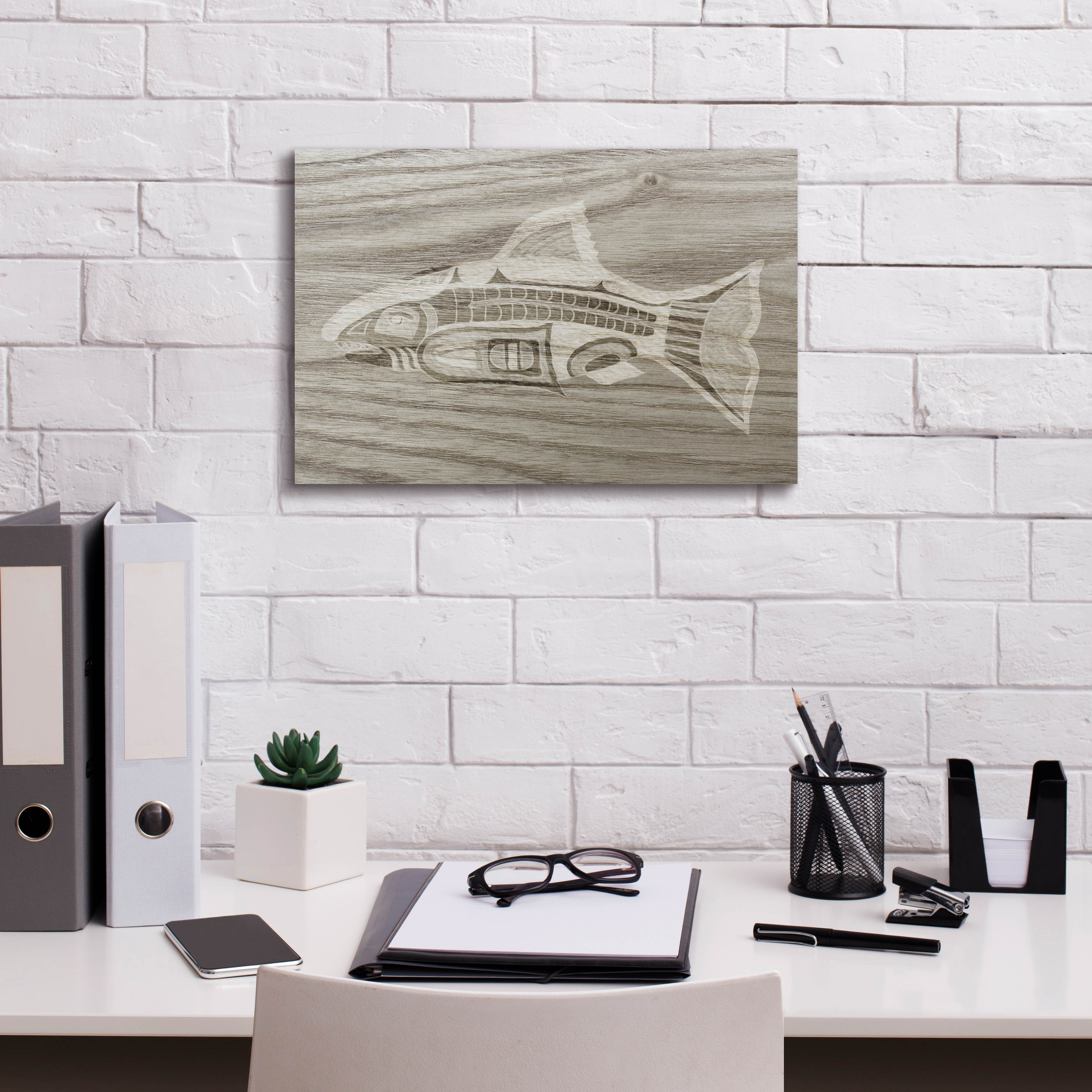 Epic Graffiti 'Totem Animal 2' by Alicia Ludwig Canvas Wall Art, 26" x ...