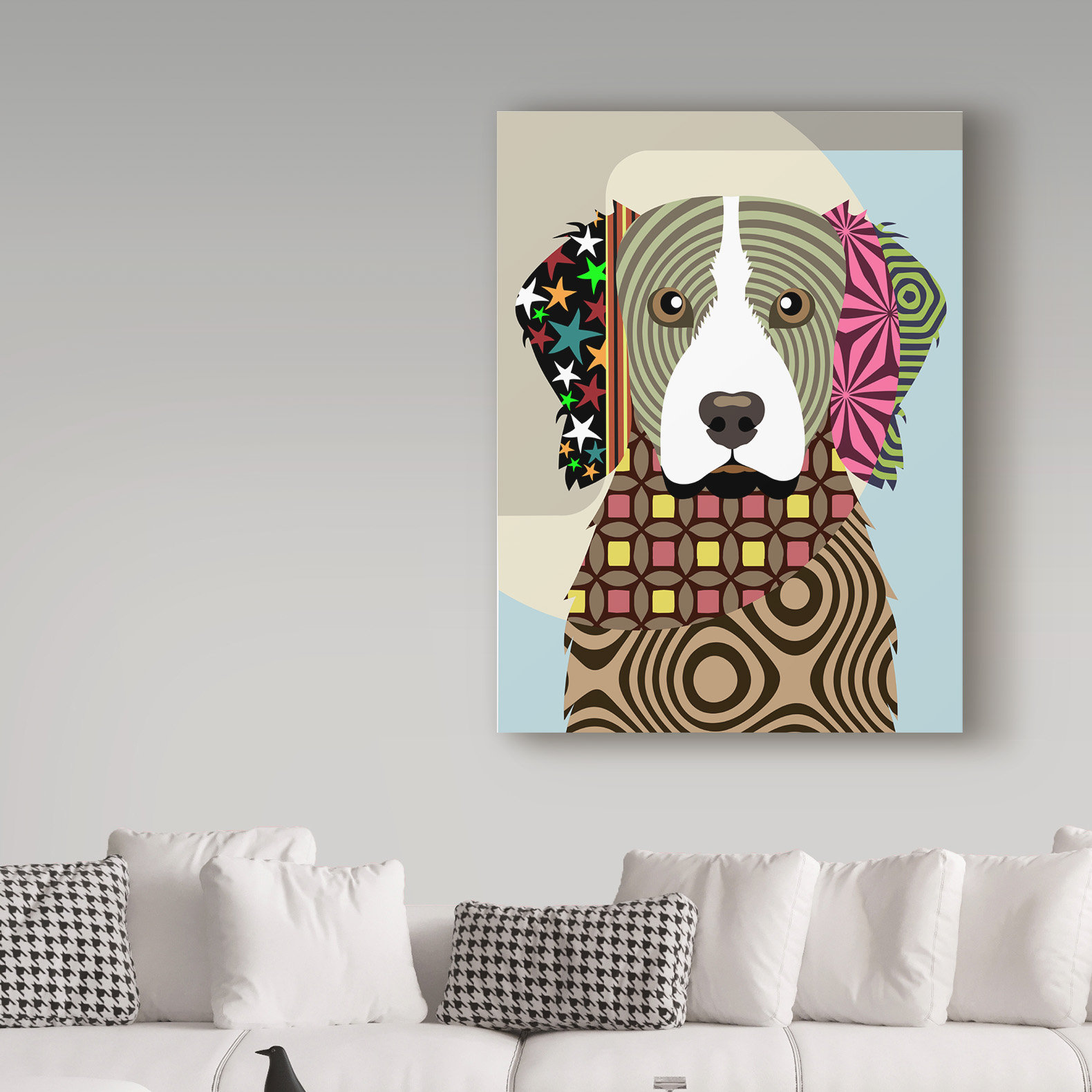 George Oliver Buckey Brittany Spaniel - Wrapped Canvas Graphic Art ...