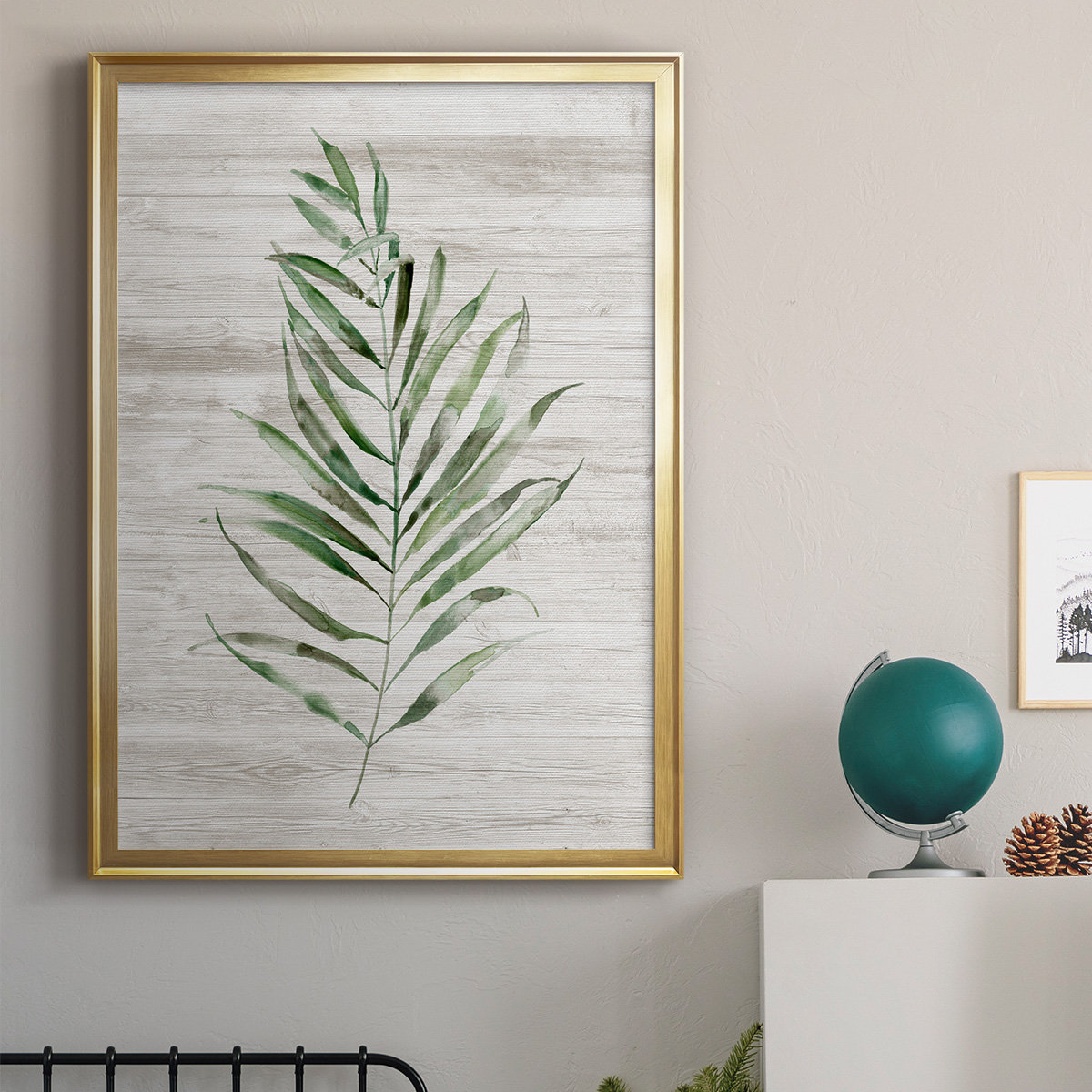 Wexford Home Tropic Frond II Premium Framed Print - Ready To Hang ...