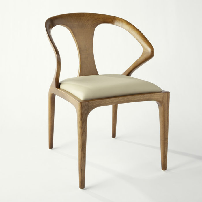 AllModern Downham Solid Back Arm Chair & Reviews | Wayfair