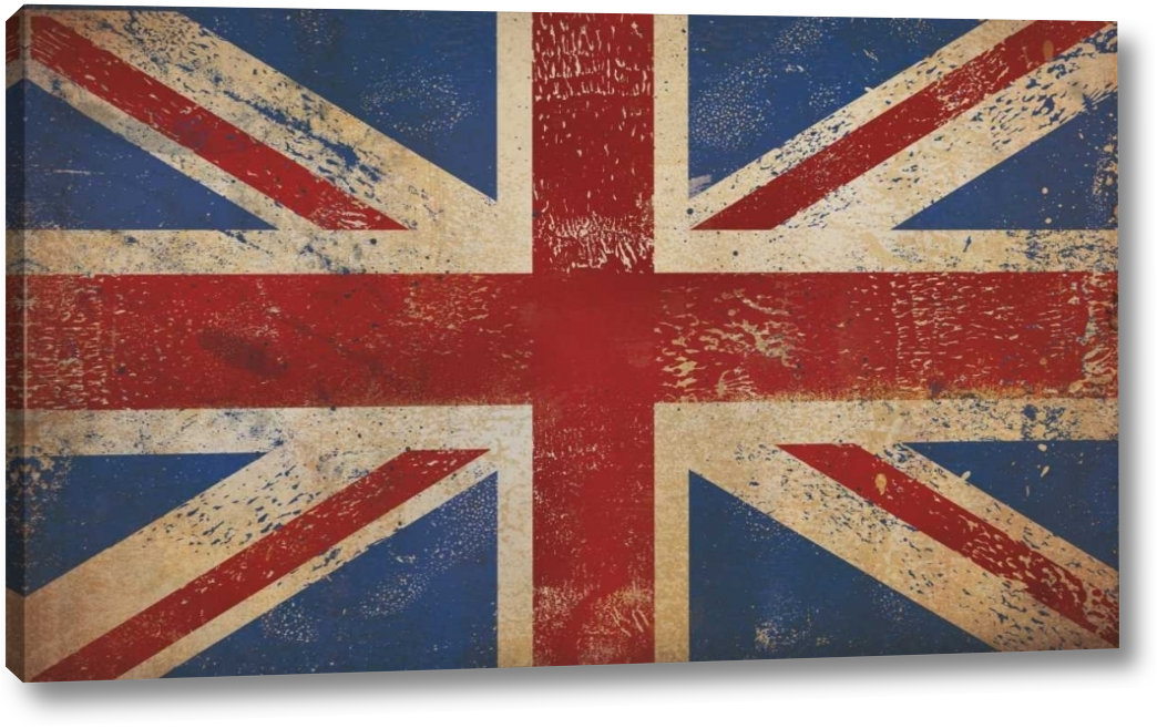 Winston Porter « union jack » par ryan fowler estampe numérique ...