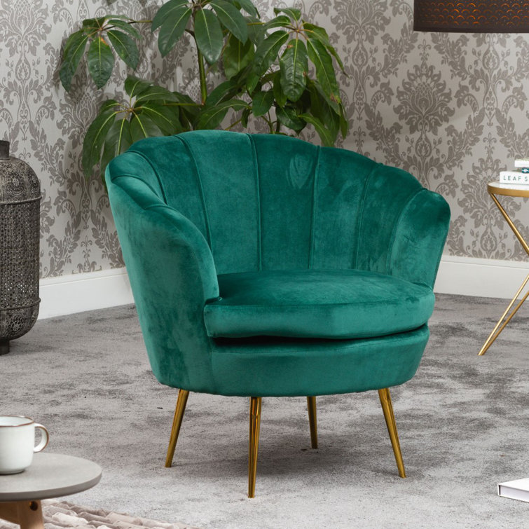 Etta Avenue 72Cm Wide Velvet Tub Chair & Reviews | Wayfair.co.uk