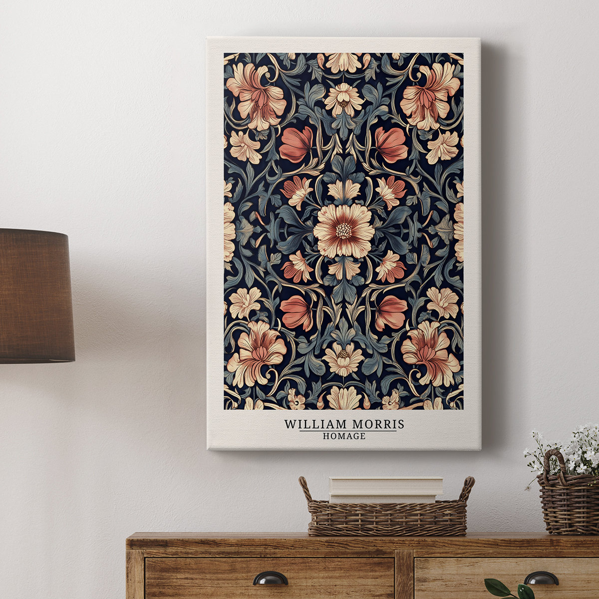 Lark Manor™ WM MORRIS Series DCCCXLIX -Gallery Wrapped Cavas | Wayfair