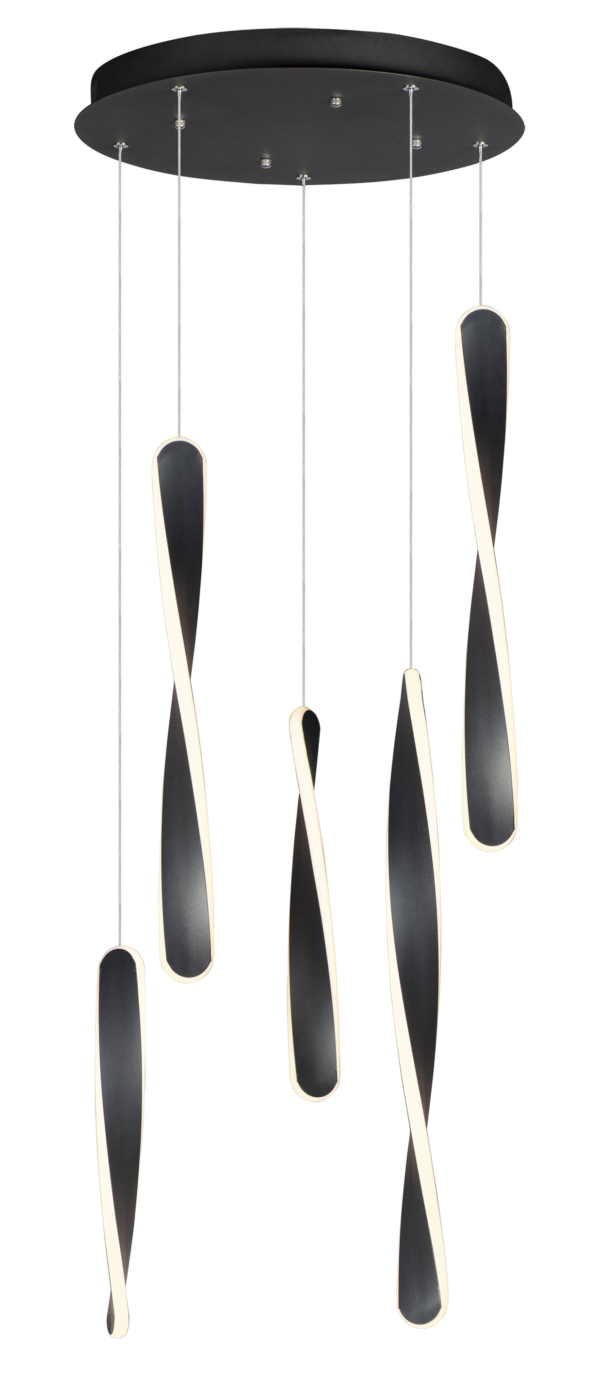 Ivy Bronx Datto 5 - Light Cluster Geometric LED Pendant | Wayfair
