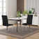 Metro Lane Freischwinger-Set Bloxson in Dunkelgrau | Wayfair.de