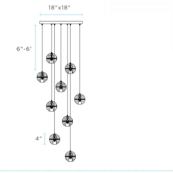 Orren Ellis Sinechra 9 - Light Crystal Sphere Chandelier & Reviews ...