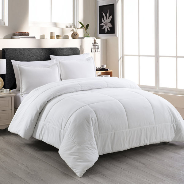 Messy Bed Comforter Set Standard Cotton Comforter Set & Reviews | Birch ...