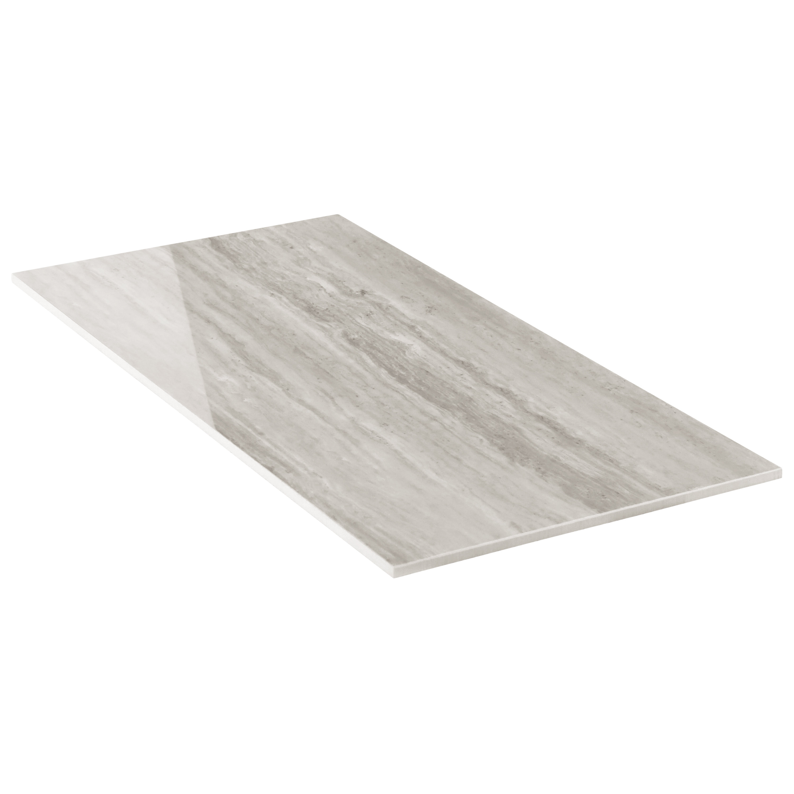 Bond Tile Roswell 11.72 in. x 23.69 in. Polished Porcelain Floor and ...