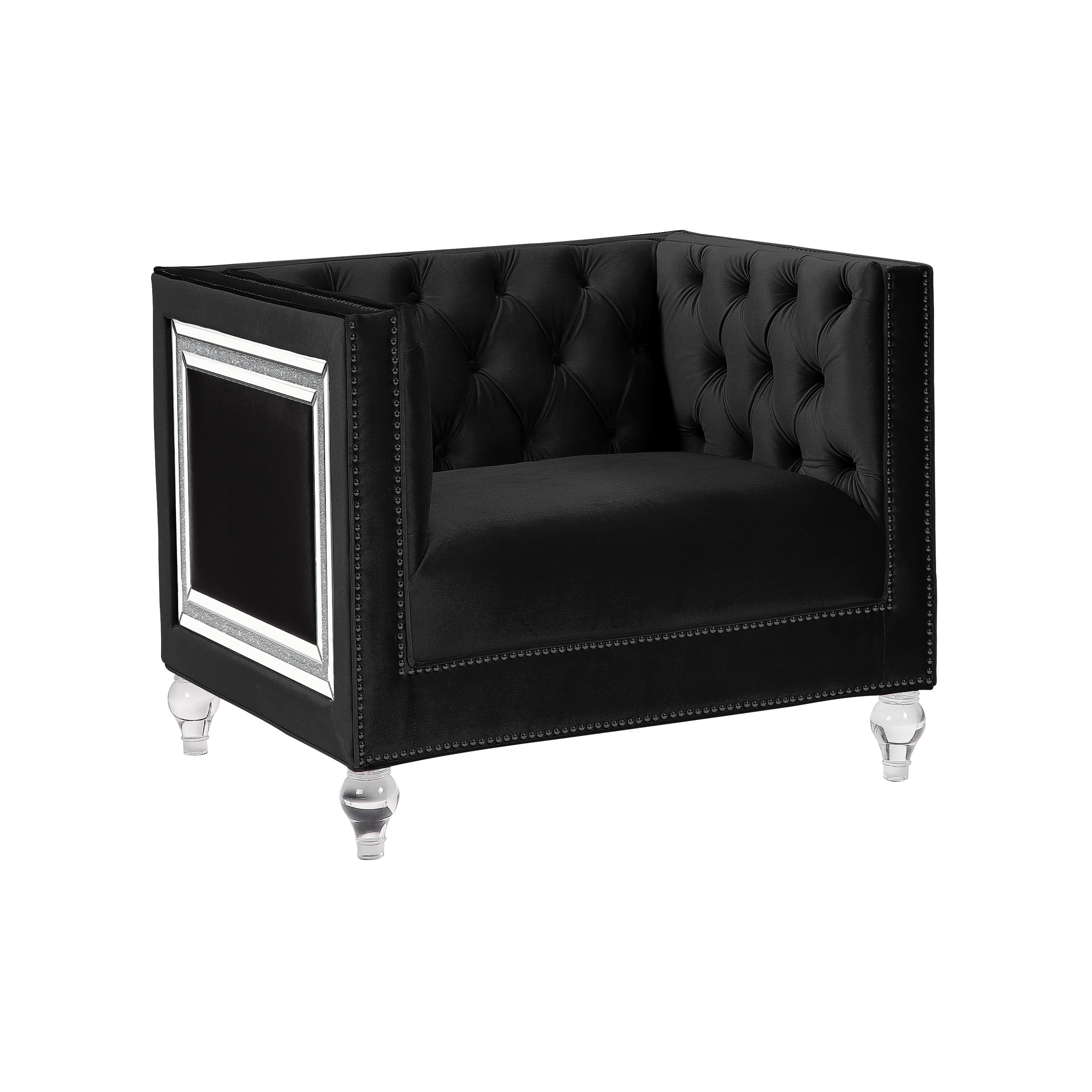 Rosdorf Park Jazay 40.5" W Tufted Polyester Armchair | Wayfair