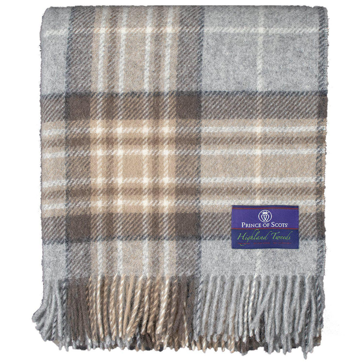 Prince of Scots Highland Wool Throw | Wayfair