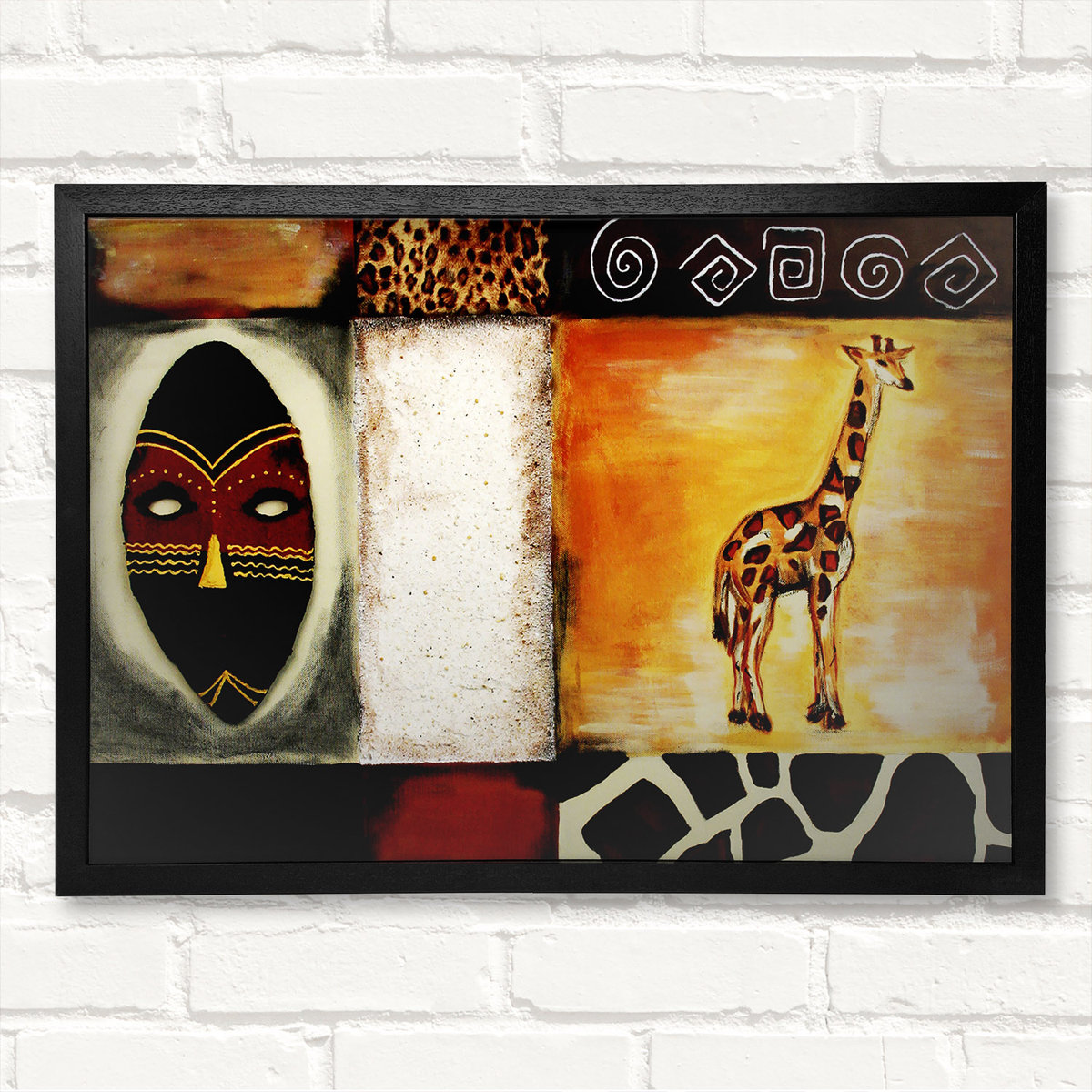 BohoLiving Closed Corner Frame Art Prints on Wood | Wayfair.co.uk