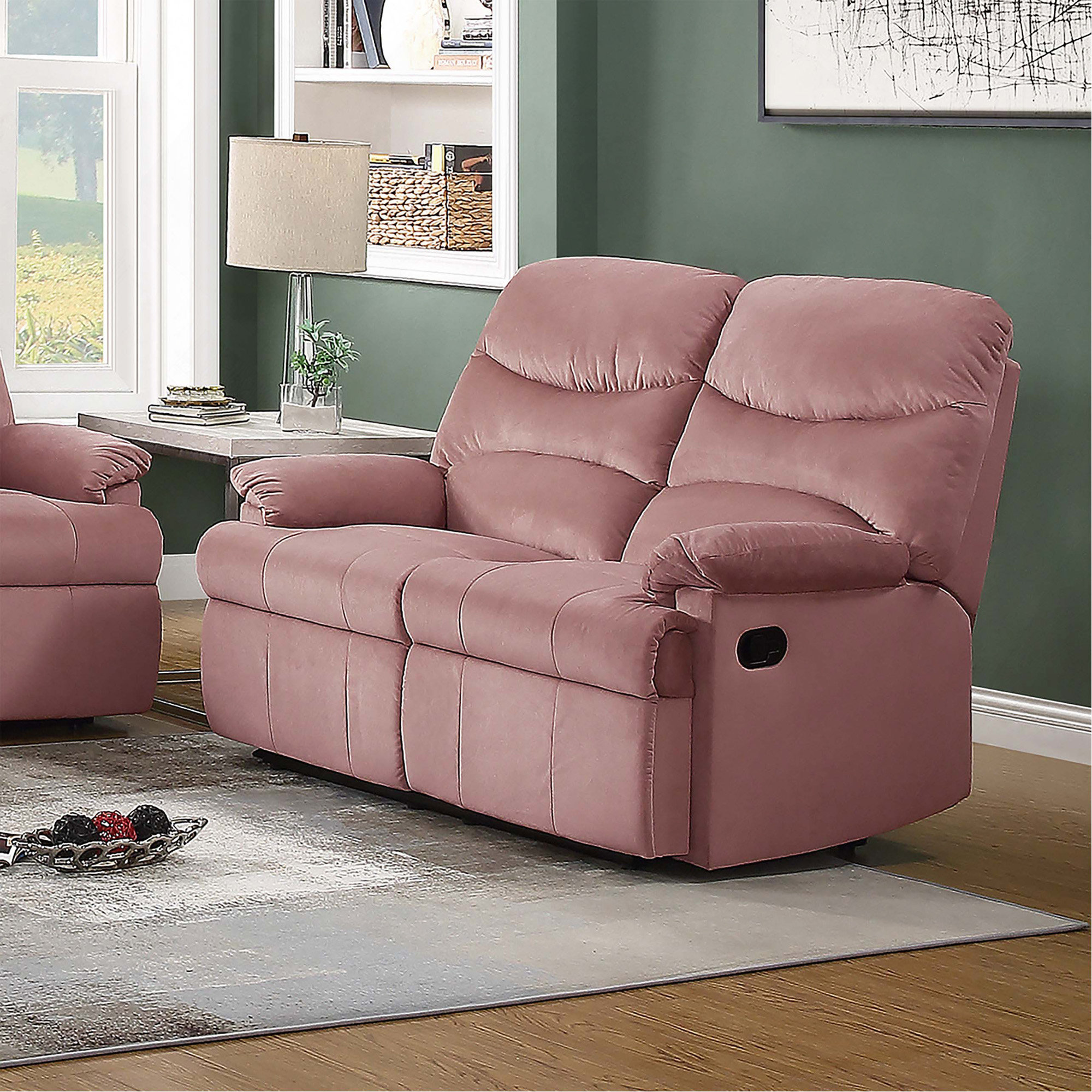 Hokku Designs Comfortable And Stylish Recliner Loveseat With User ...