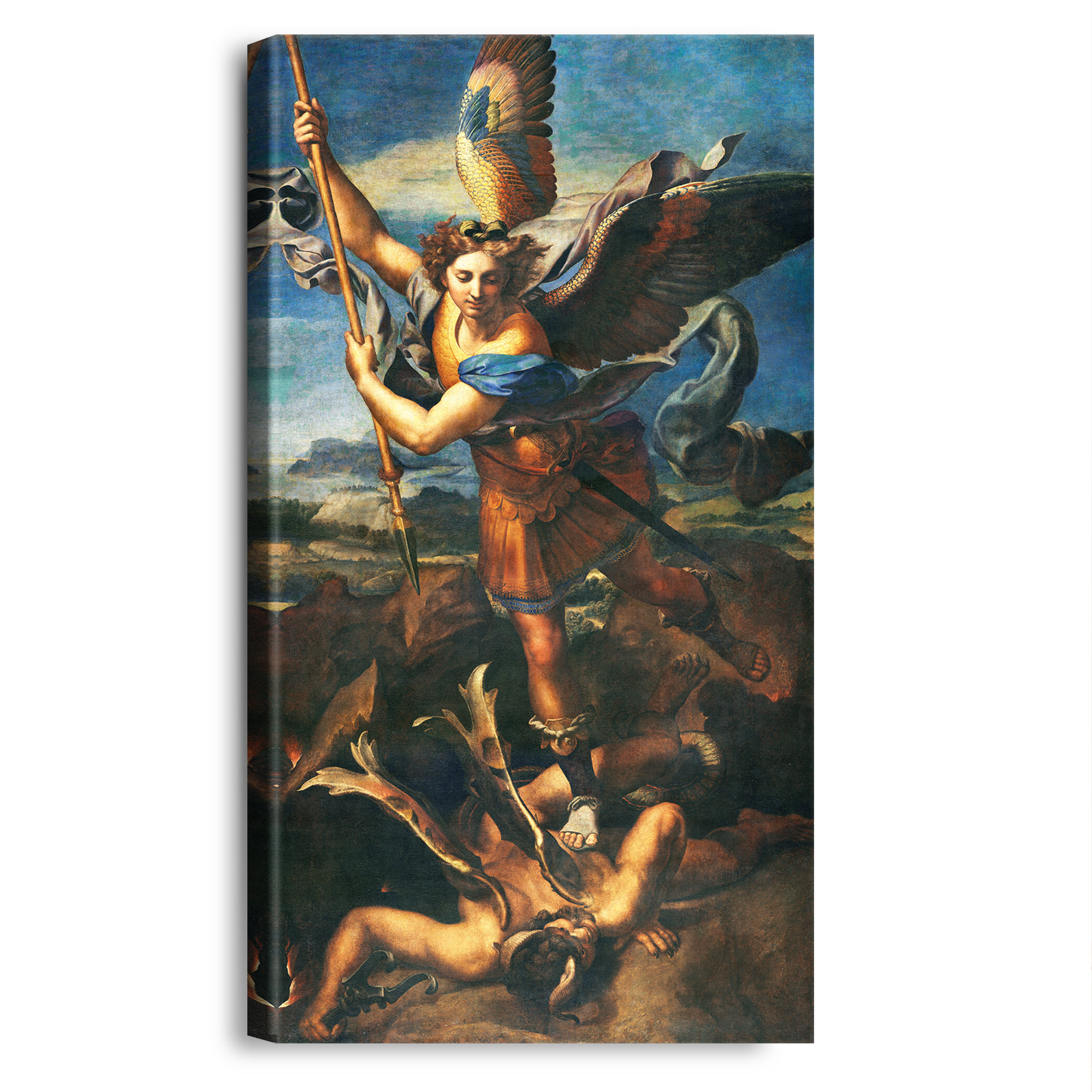 A&T ARTWORK St. Michael Vanquishing Satan by Raphael The World Classic ...