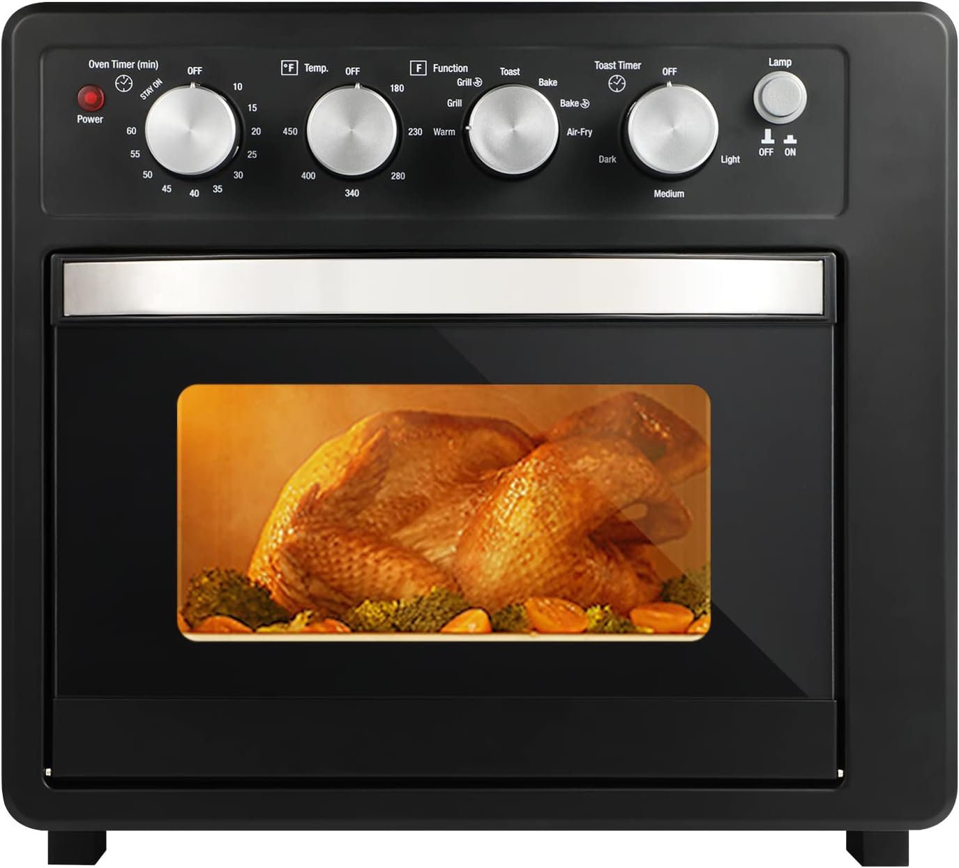 Kozart Simple Deluxe Air Fryer Oven, Toaster Oven Air Fryer Combo ...