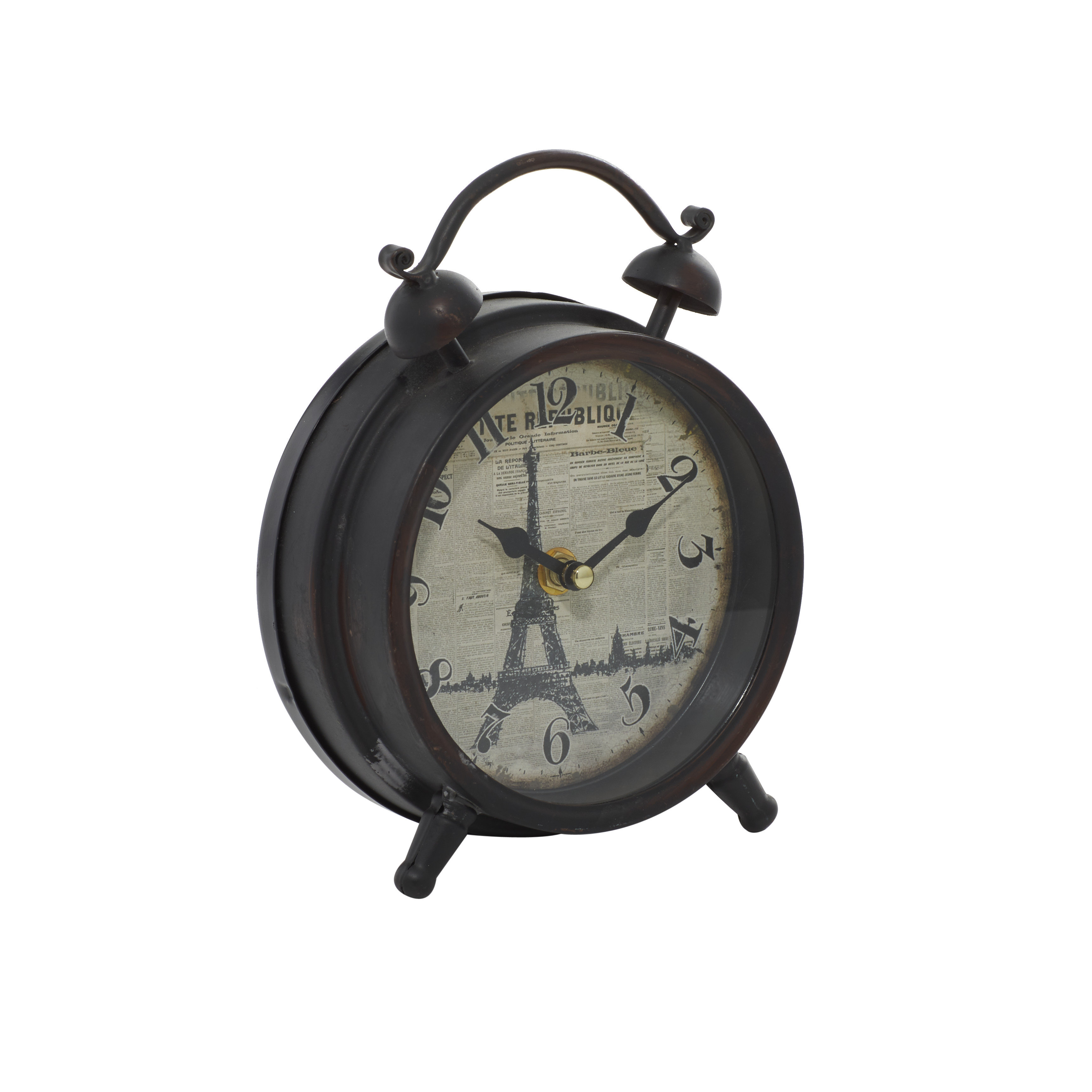 Williston Forge Analog Tabletop Clock & Reviews | Wayfair