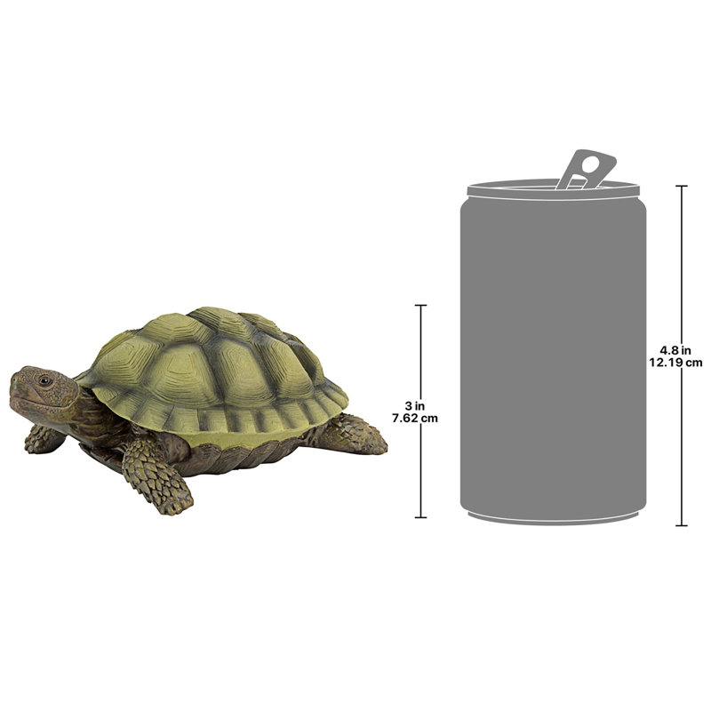Design Toscano Gilbert, the Box Turtle Statue & Reviews | Wayfair