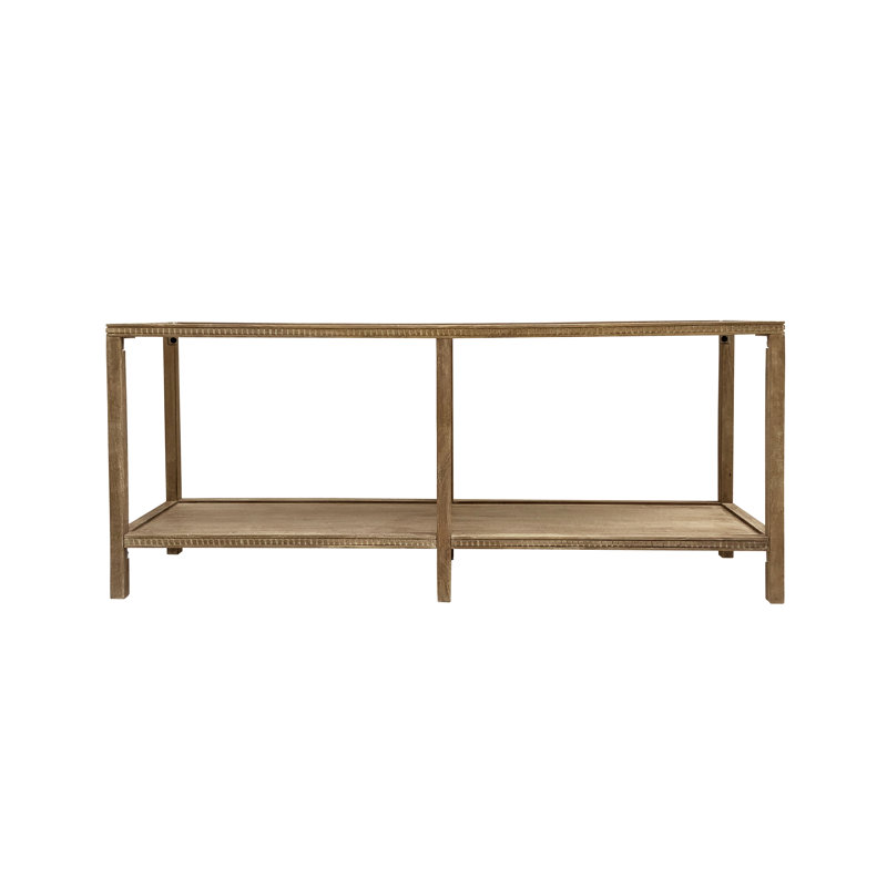 Union Rustic Kerth 70" Solid Wood Console Table & Reviews | Wayfair