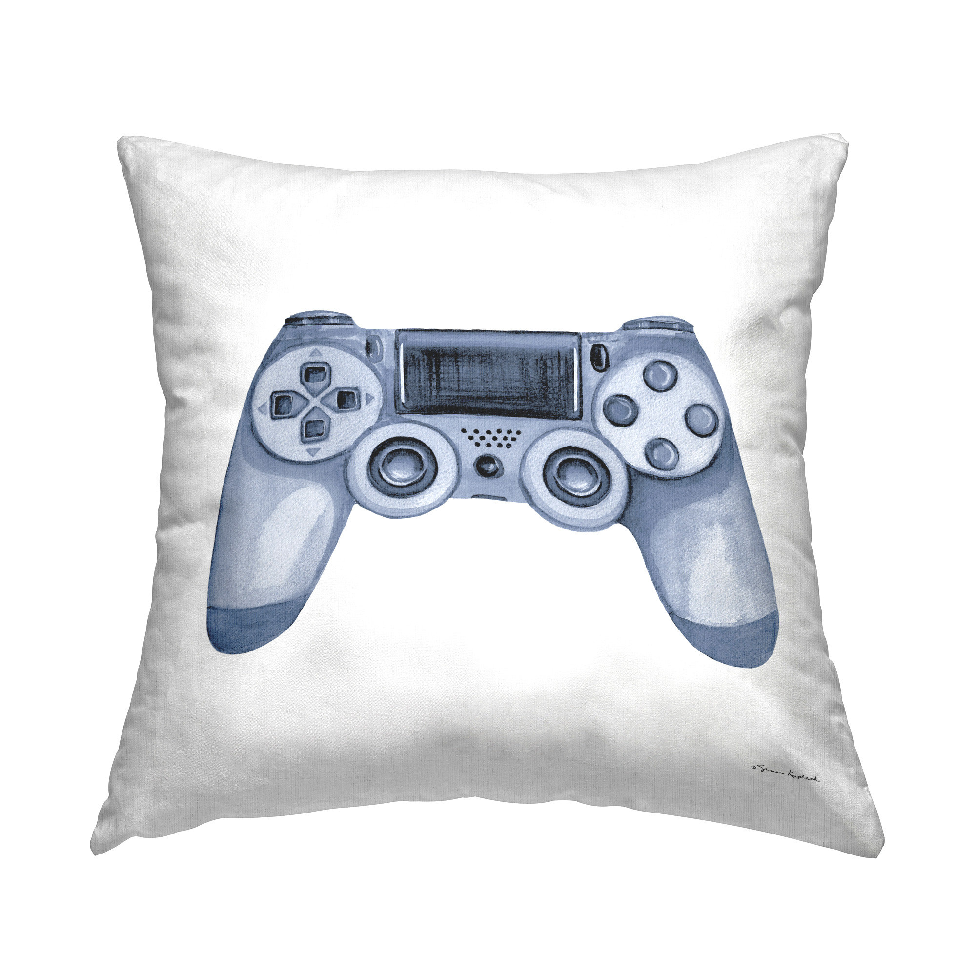 Stupell Industries Game Controller Decorative Printed Throw Pillow ...