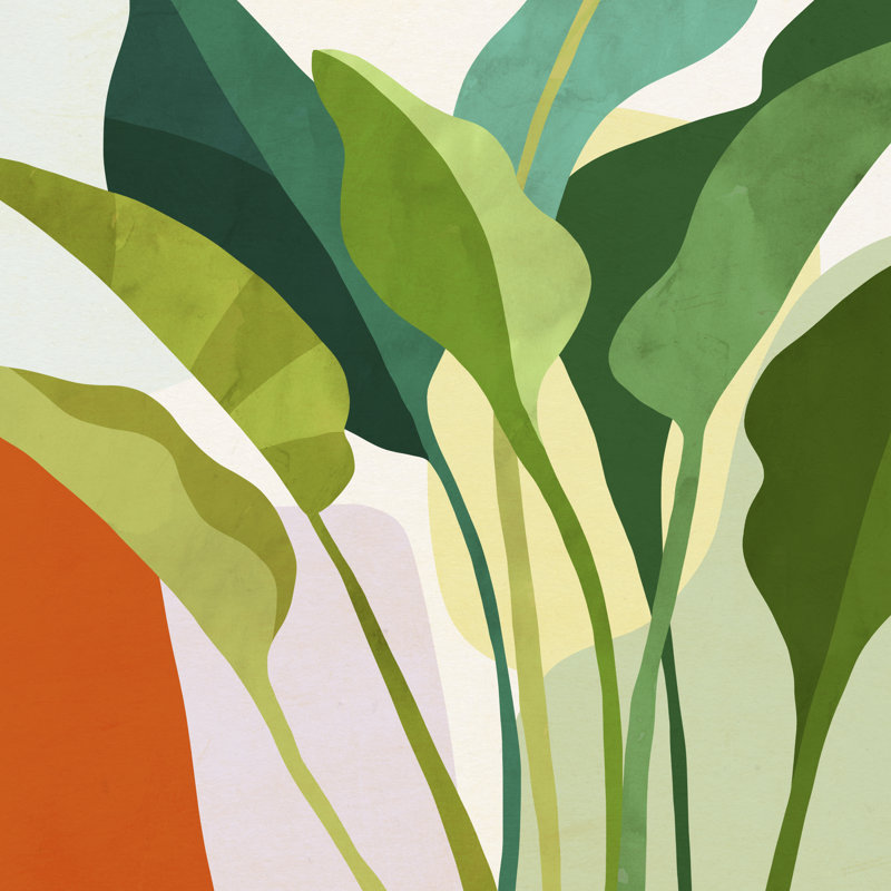 Beachcrest Home™ Tropica I by Victoria Borges - Graphic Art Print on ...